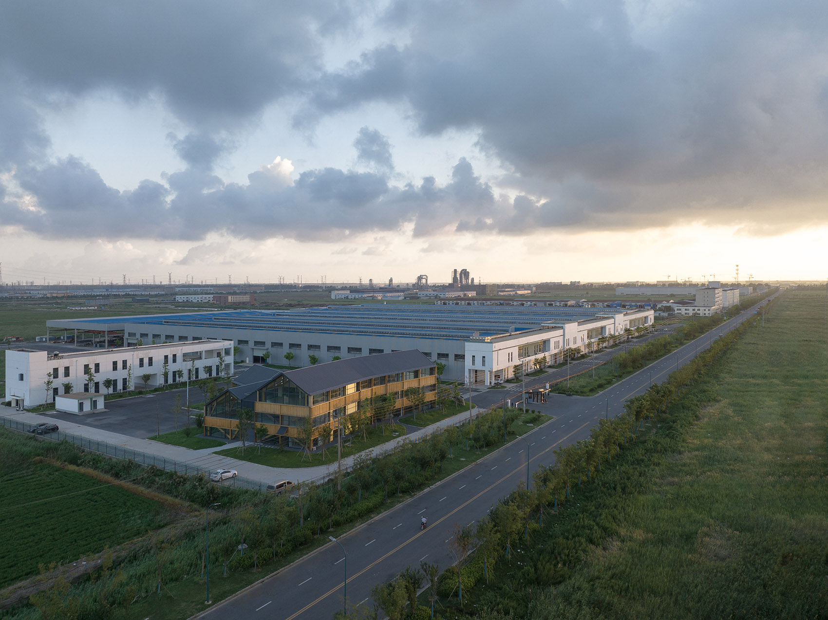 Dafeng Timber Structure Research and Design Center by CATS - 谷德设计网