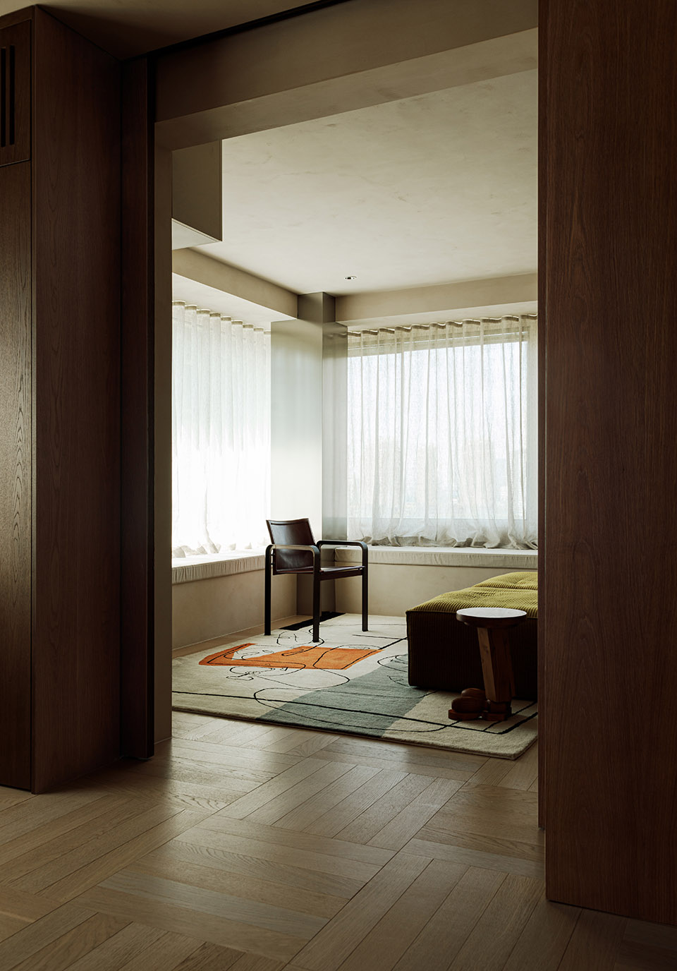 89 square meters well-decorated apartment remodeling by NOTHING DESIGN ...