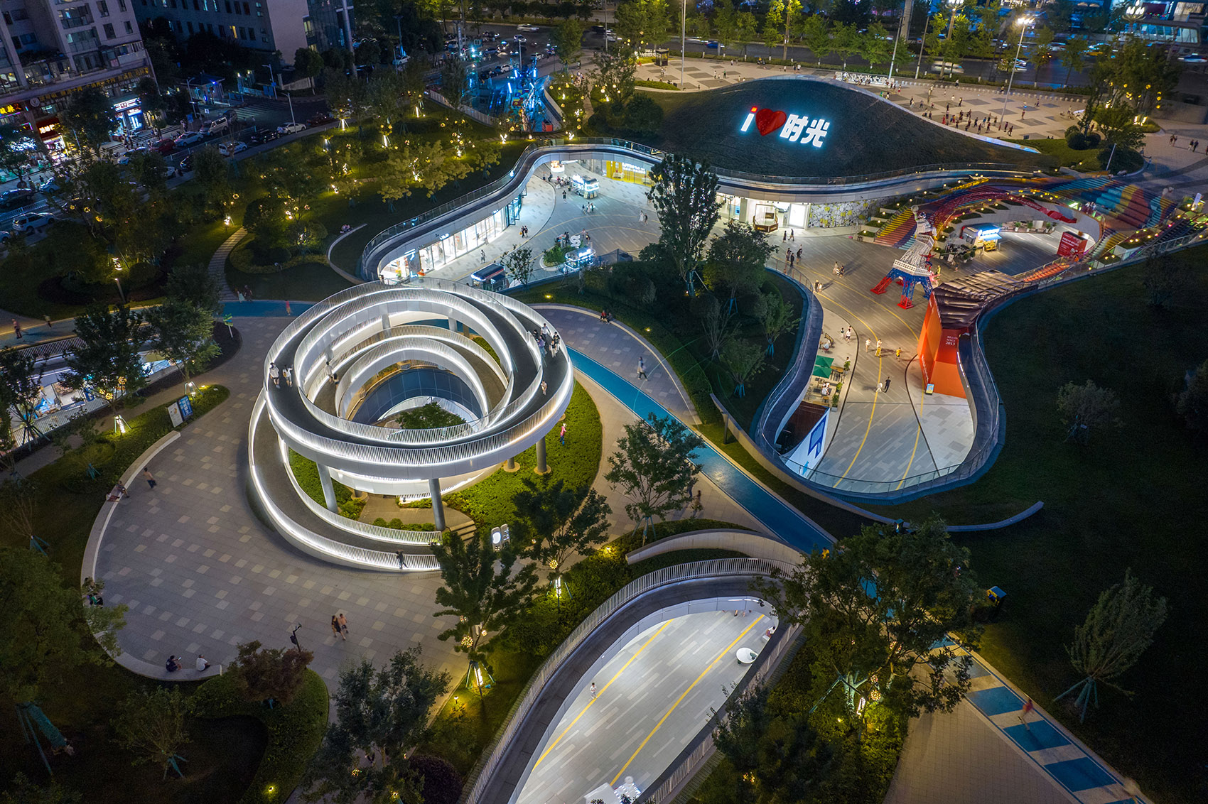 Midea Under Light + Sports Park, China by DAP Design Co., Ltd. - 谷德设计网