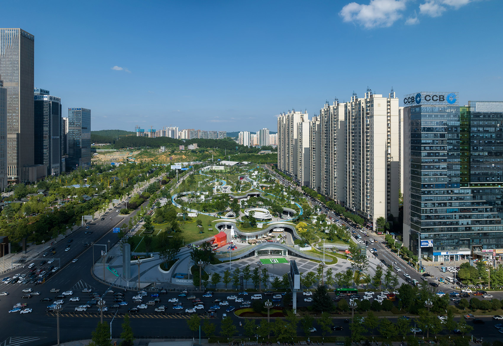 Midea Under Light + Sports Park, China by DAP Design Co., Ltd. - 谷德设计网