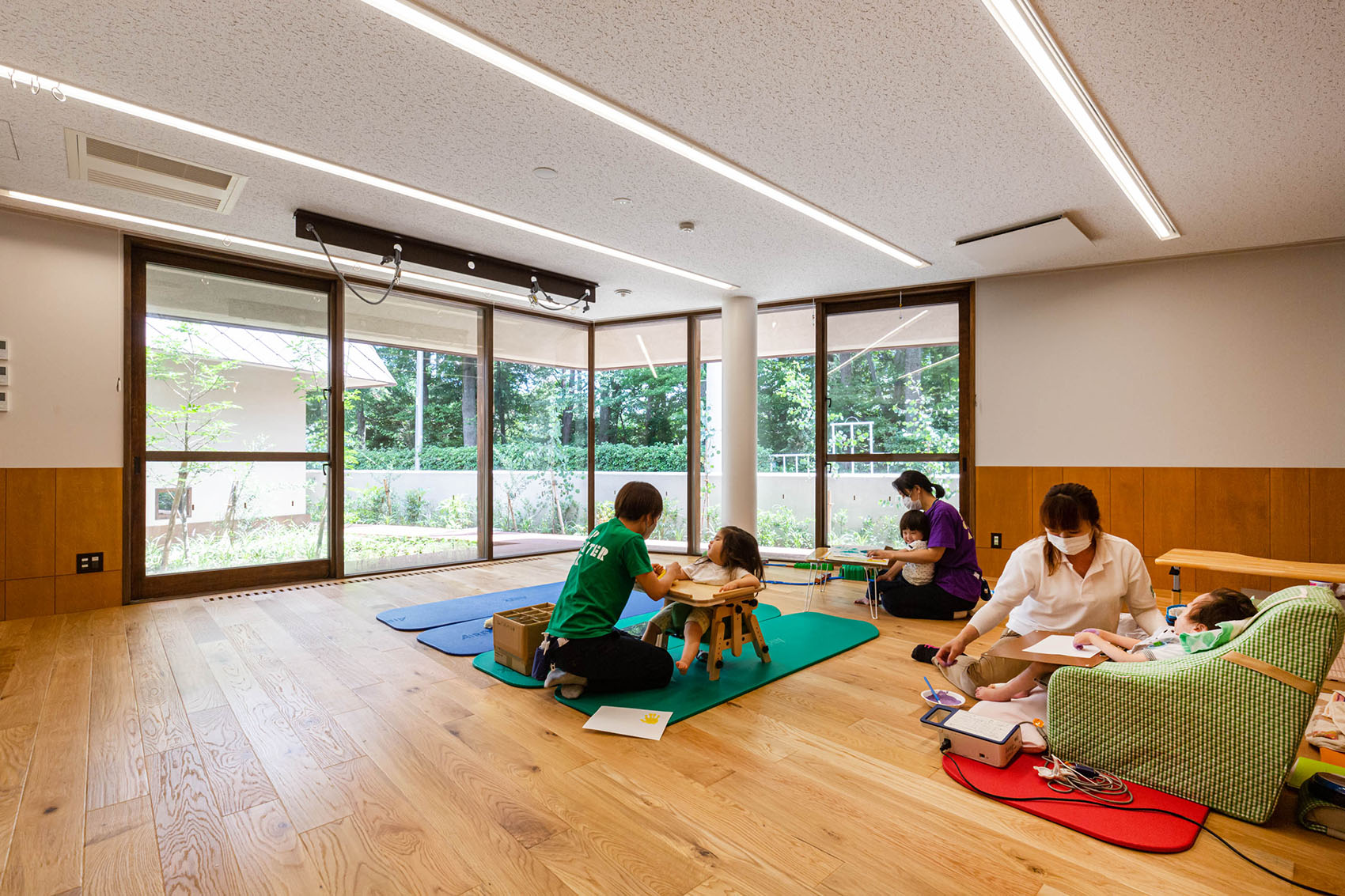 SLP CENTER ARC by HIBINOSEKKEI + FUKUSHIKEN - 谷德设计网