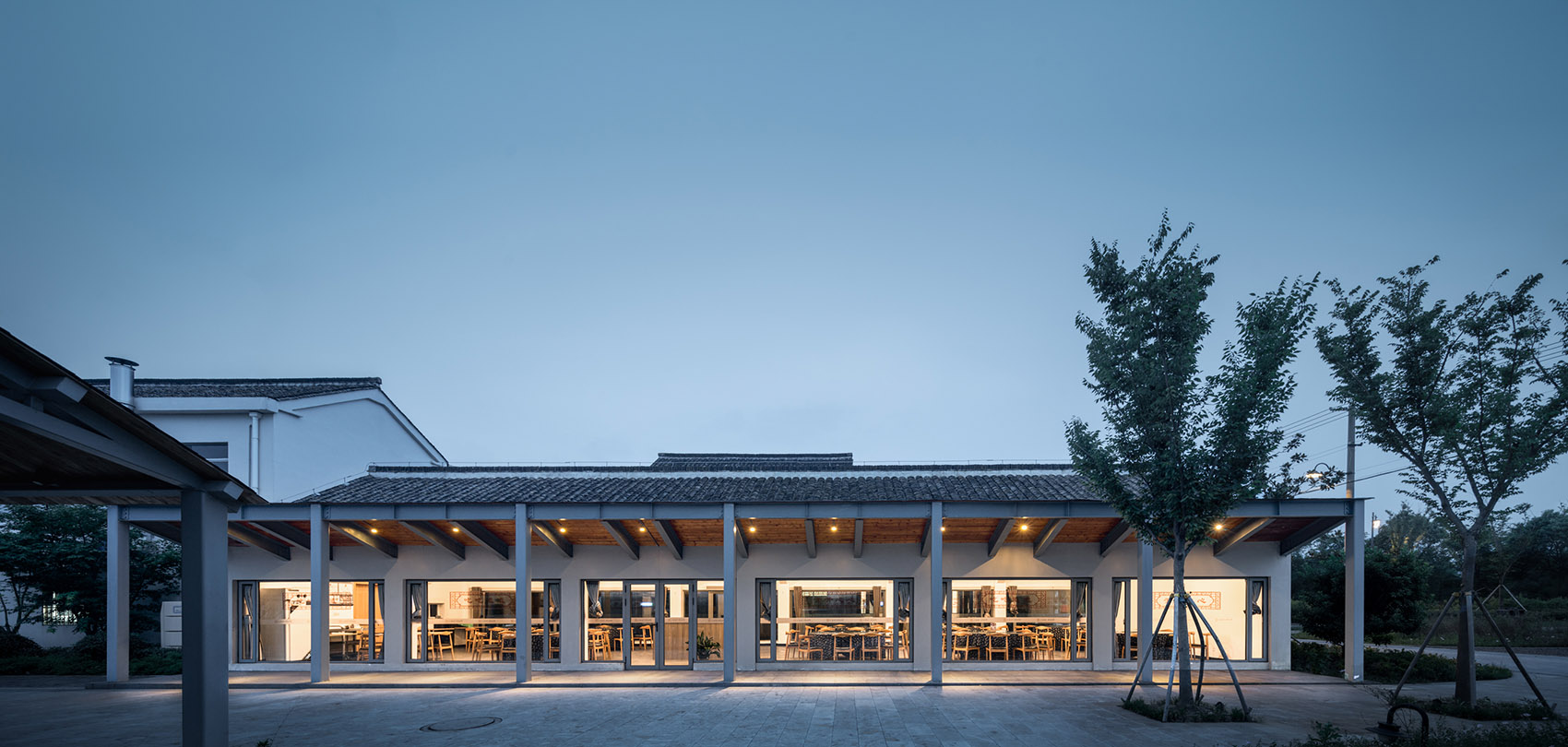 Community Center in Tangma Village, Liyang by Atelier RenTian - 谷德设计网