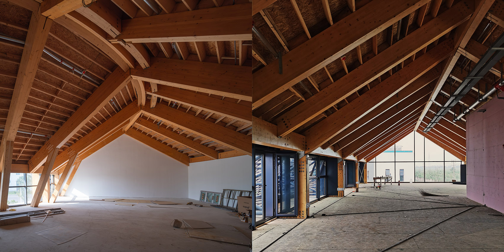 Dafeng Timber Structure Research and Design Center by CATS - 谷德设计网