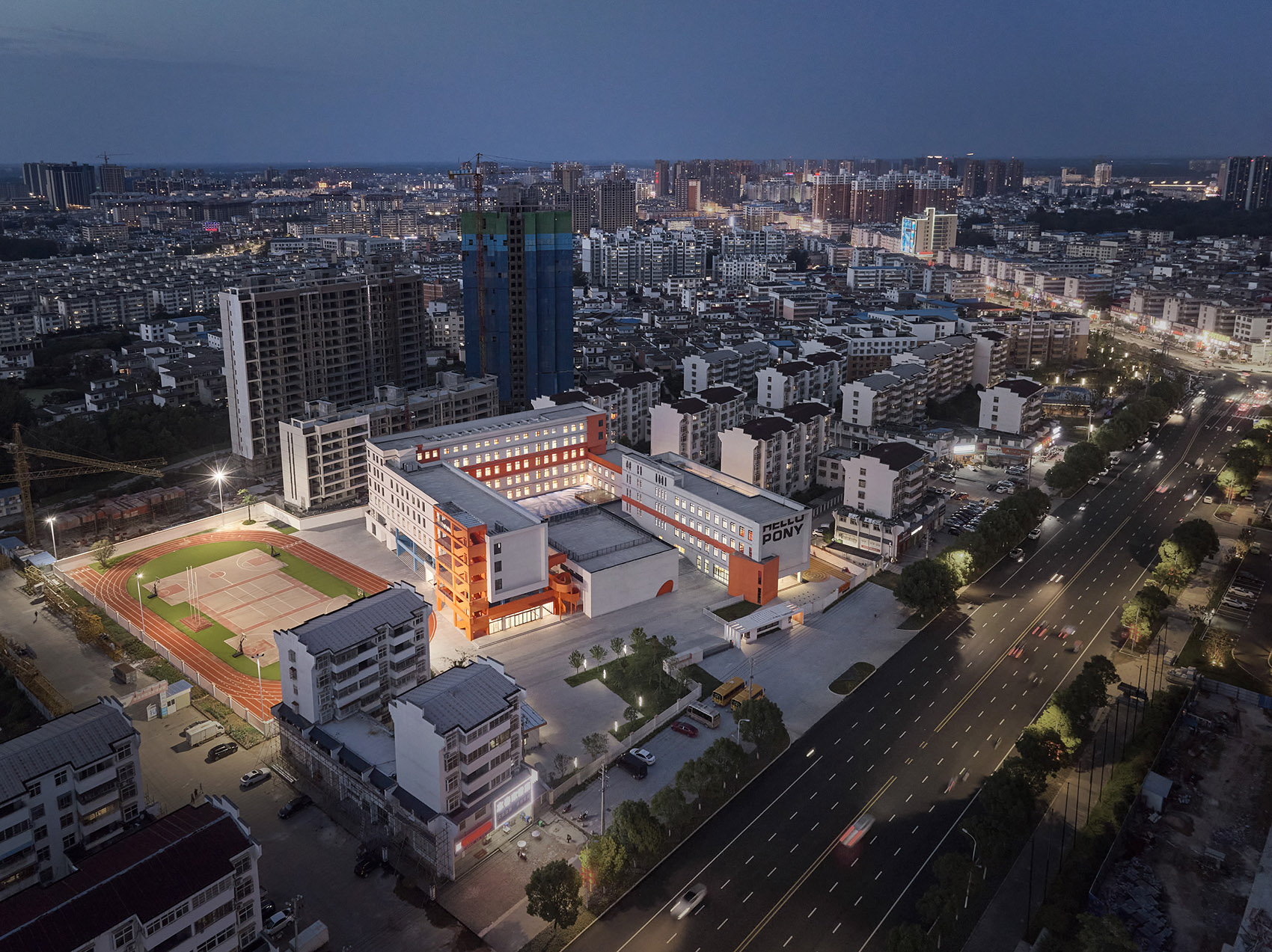New School in the County, China by L&M Design Lab - 谷德设计网