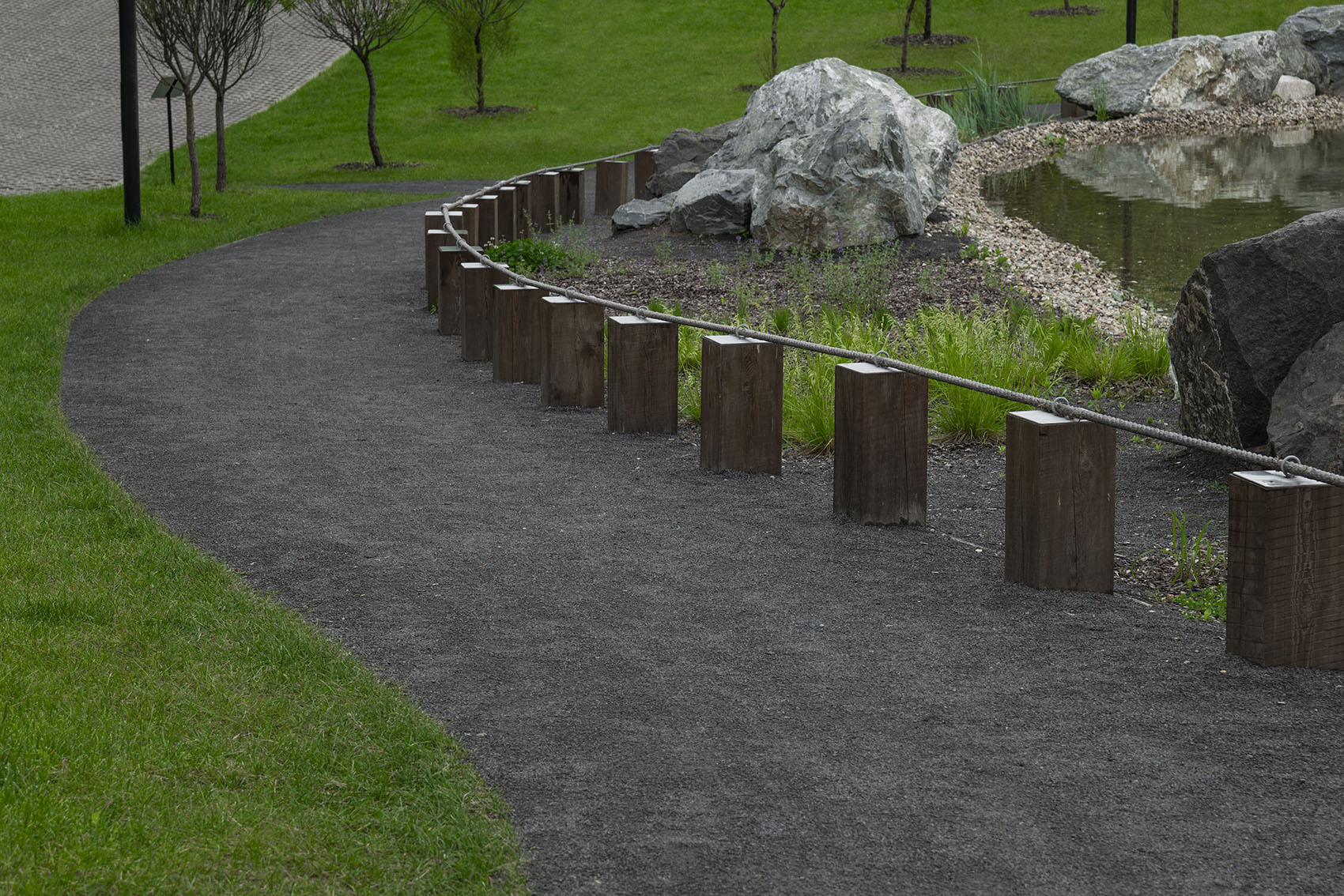 Malevich Park waterfall by Basis architectural bureau - 谷德设计网