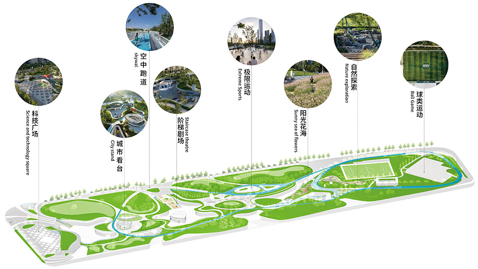 Midea Under Light + Sports Park, China by DAP Design Co., Ltd. - 谷德设计网