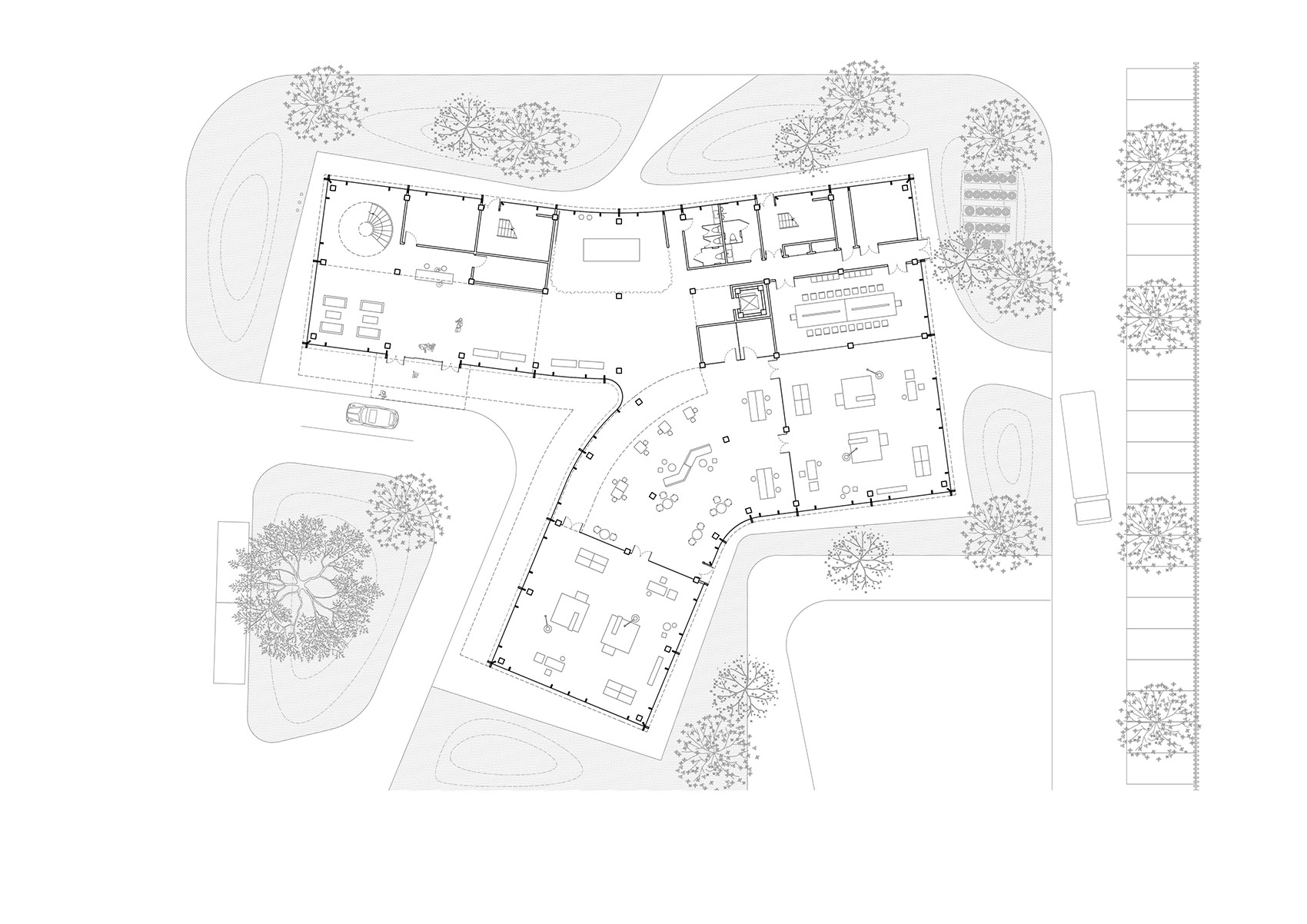 Dafeng Timber Structure Research and Design Center by CATS - 谷德设计网
