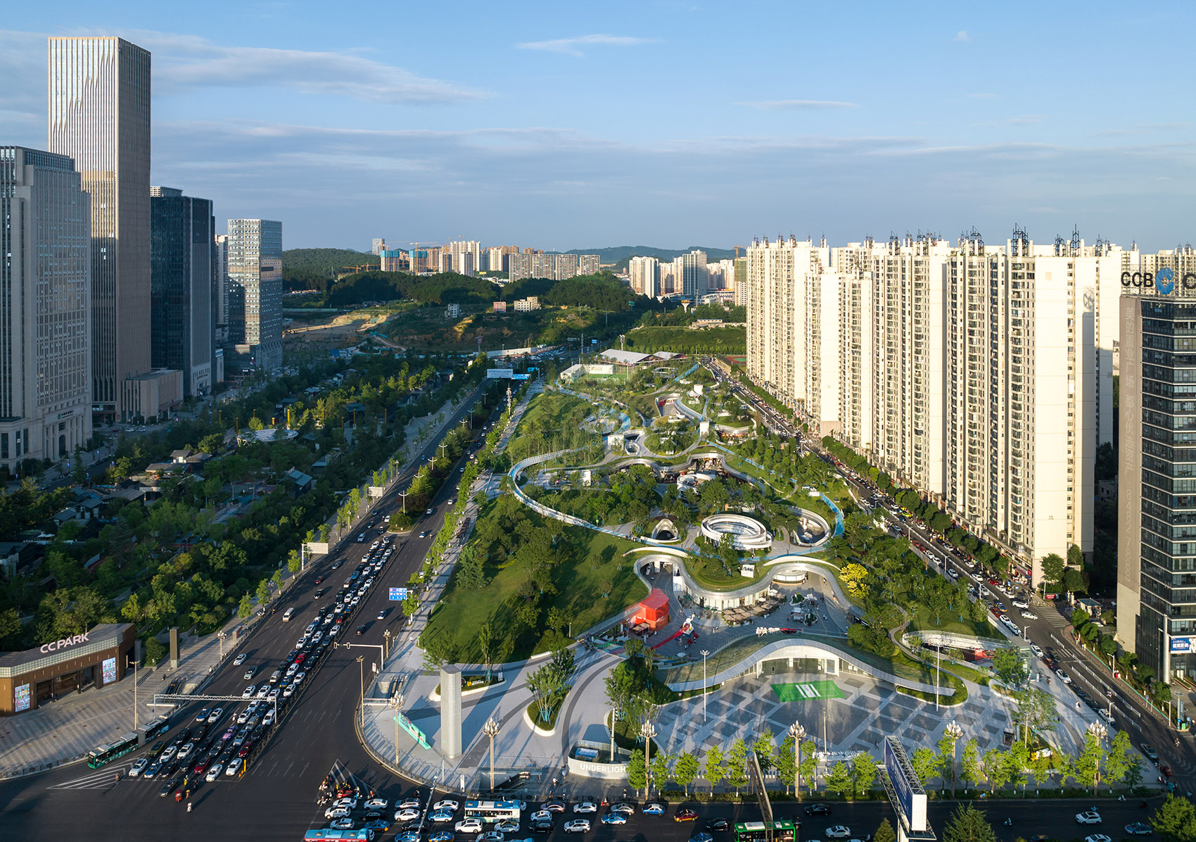 Midea Under Light + Sports Park, China by DAP Design Co., Ltd. - 谷德设计网