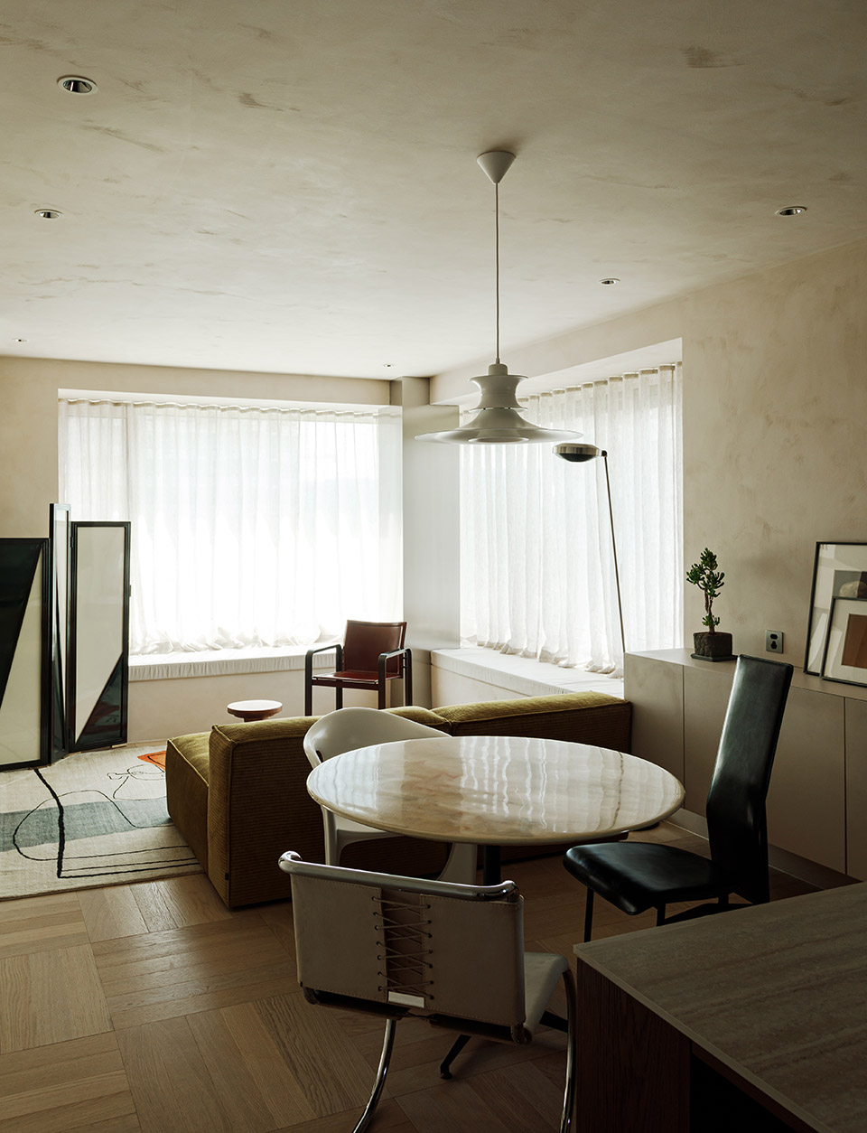 89 square meters well-decorated apartment remodeling by NOTHING DESIGN ...