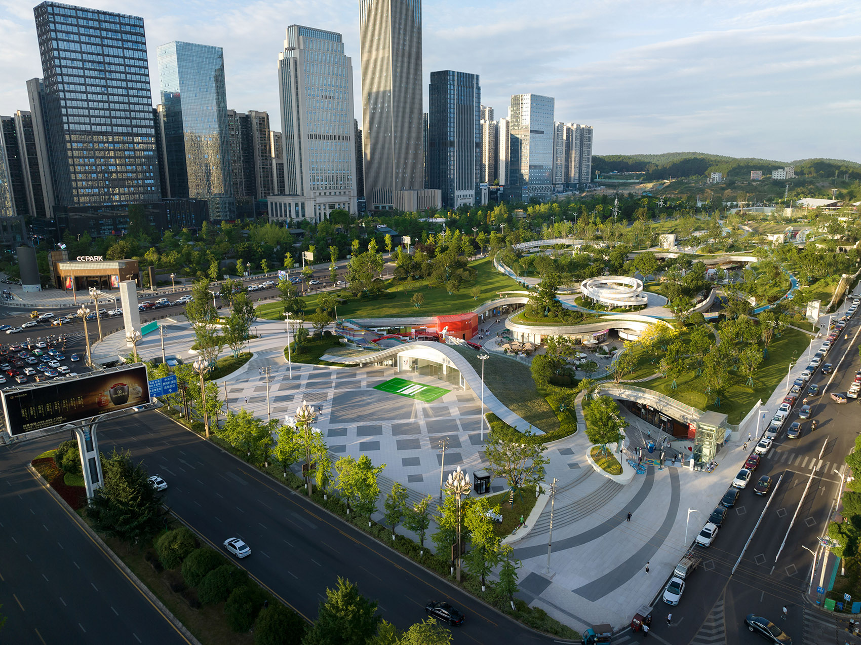 Midea Under Light + Sports Park, China by DAP Design Co., Ltd. - 谷德设计网