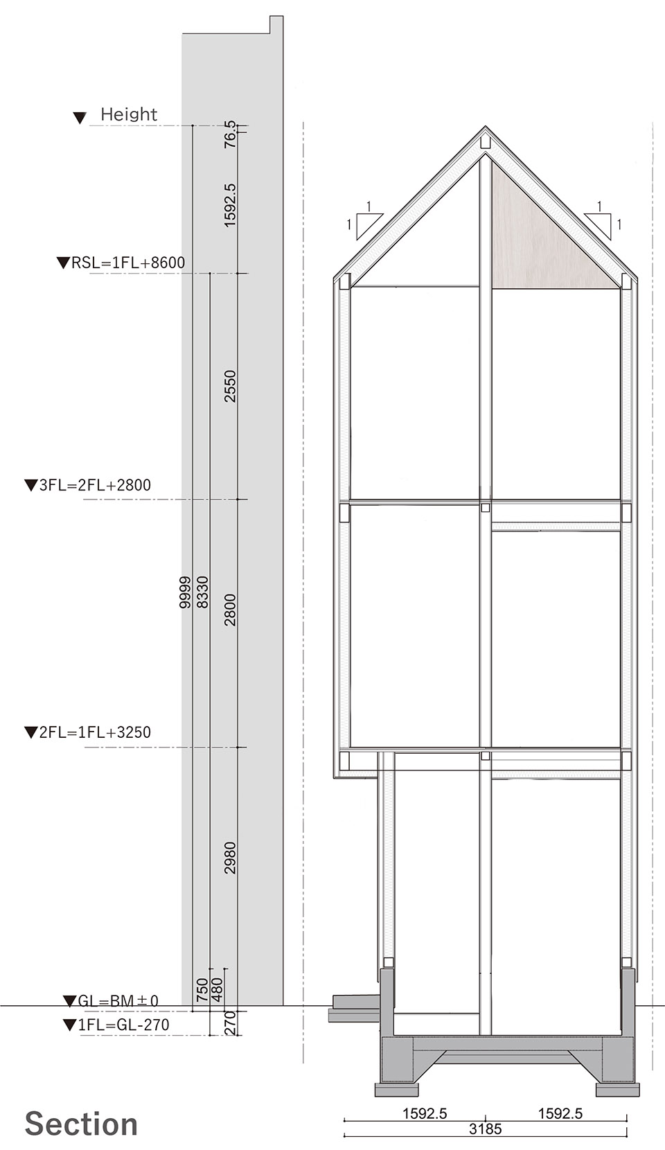 Pencil Building in Kumagaya by Sigma Construction Co., Ltd./Ono ...