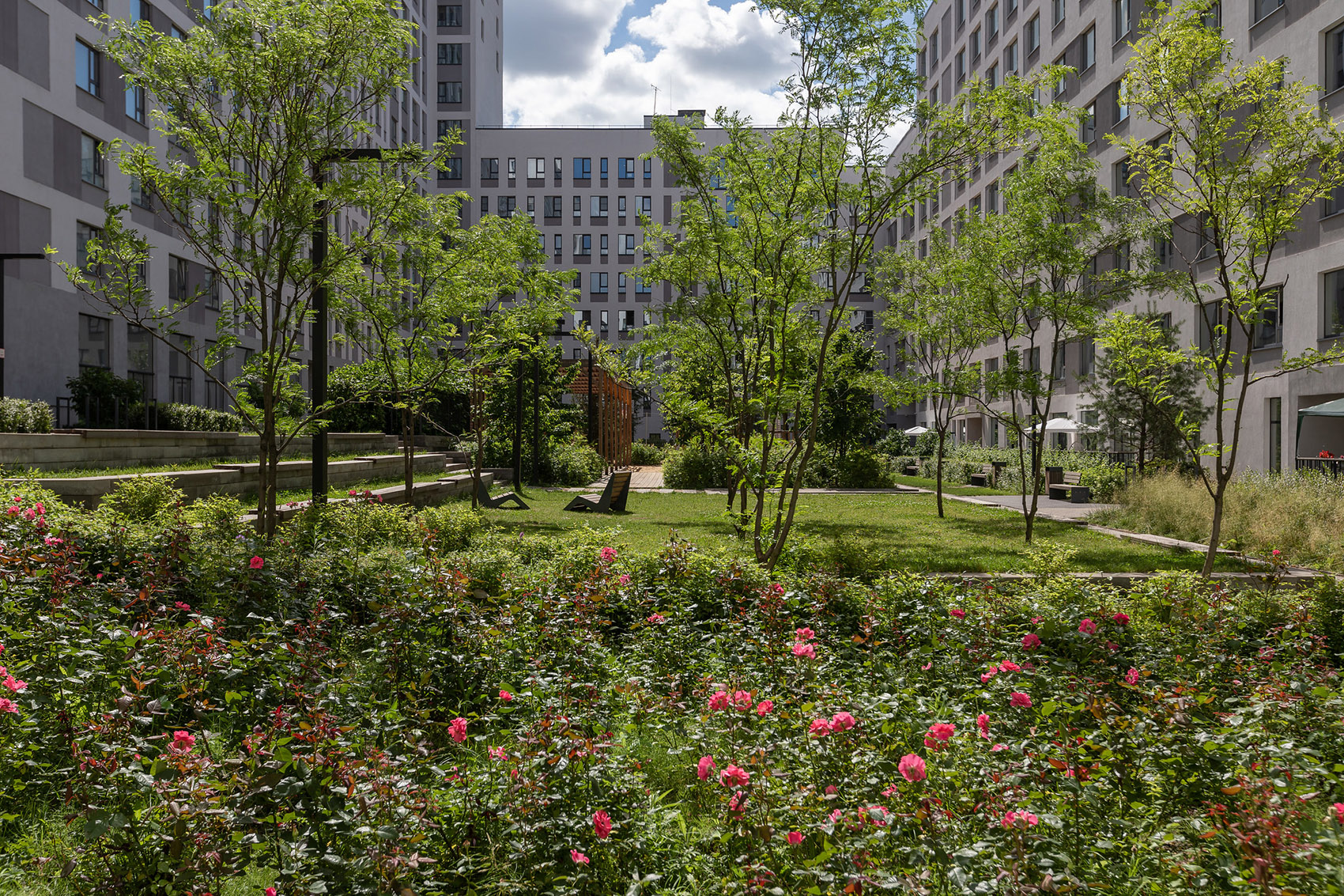 Water management system in modern residential areas by Brusnika - 谷德设计网