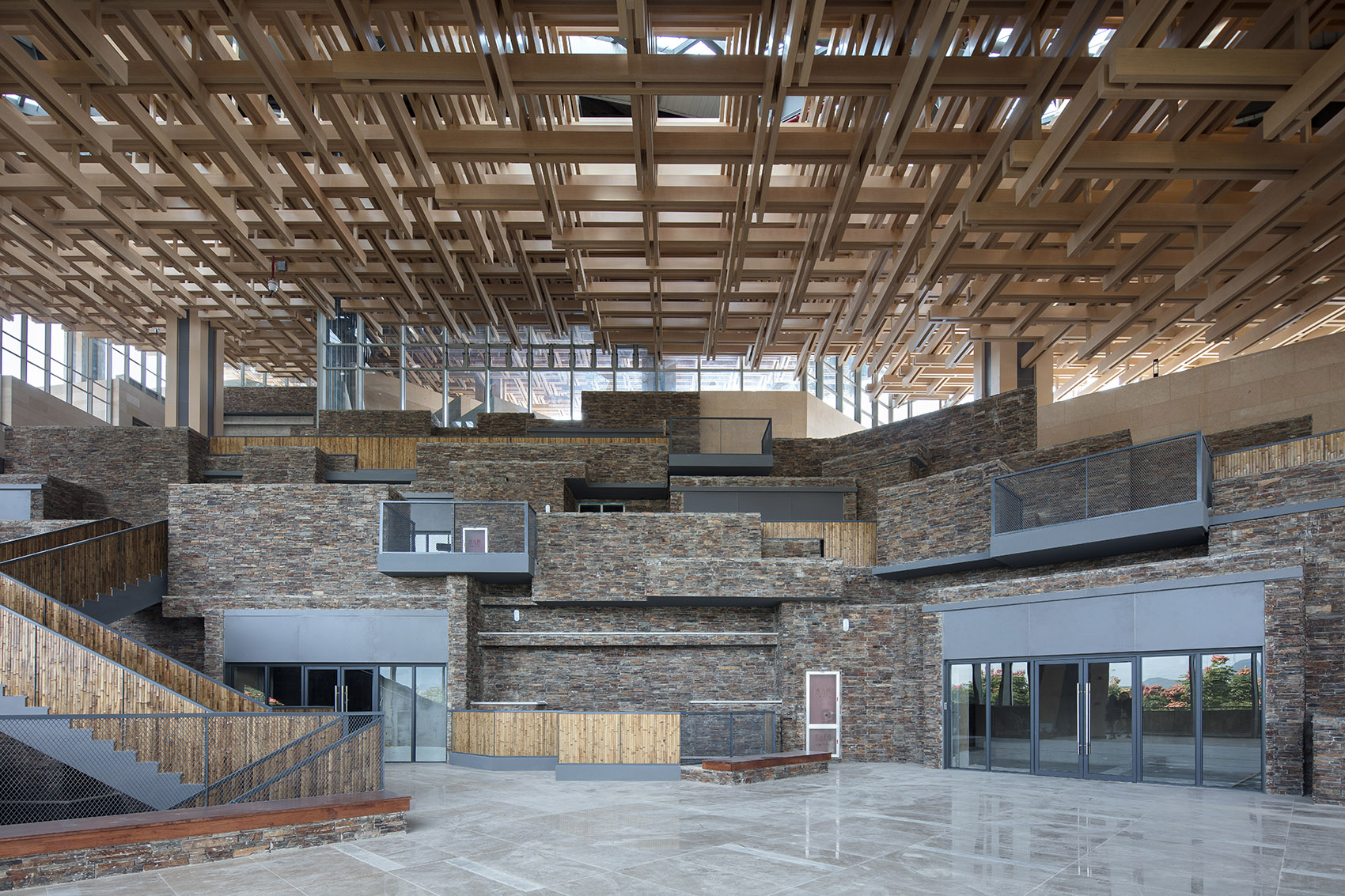 Ninghai Tourism Center by c+d Design Center - 谷德设计网