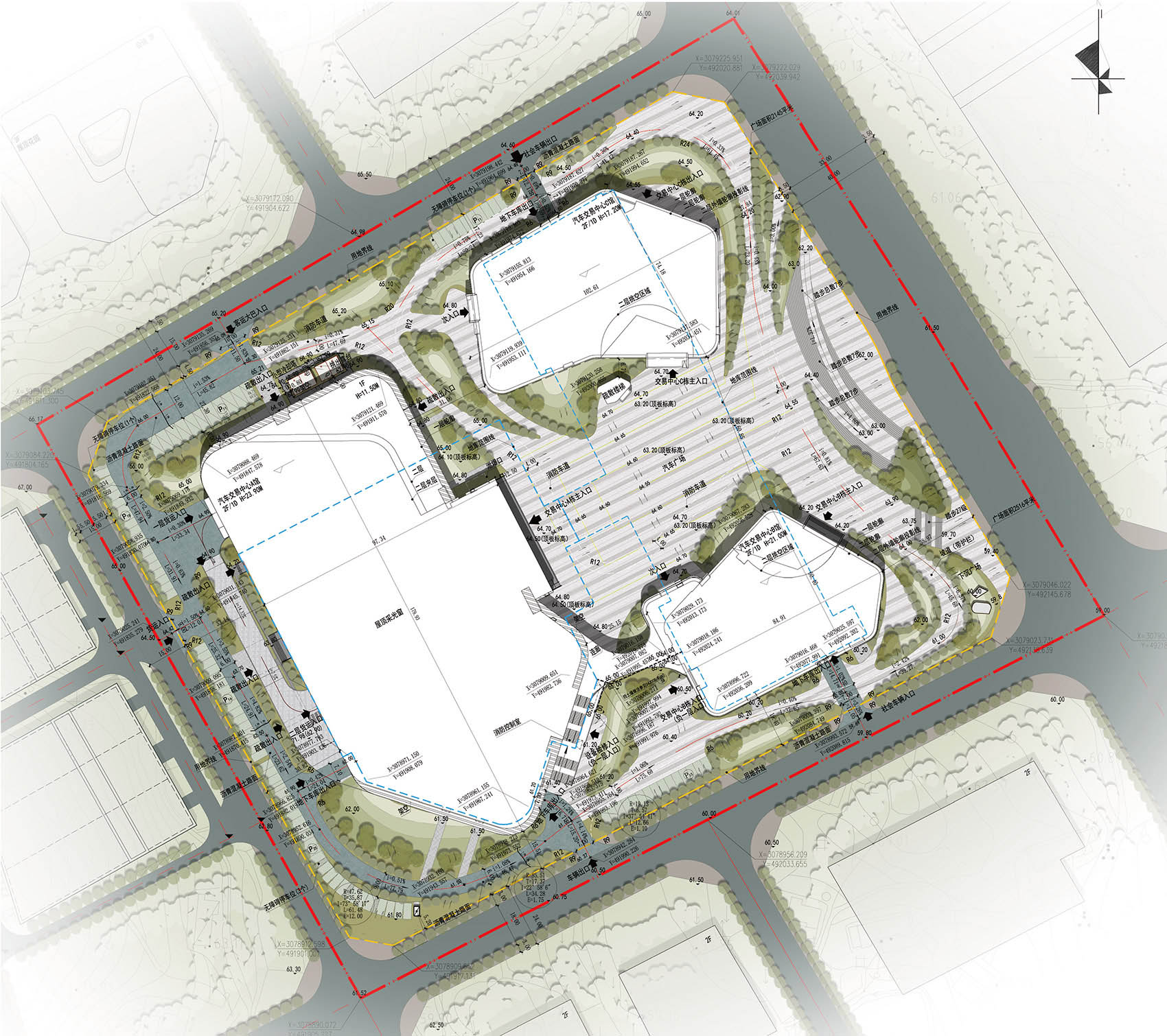 Masterplan Design Exploration of Zhuzhou Auto Expo Park Trading Center ...