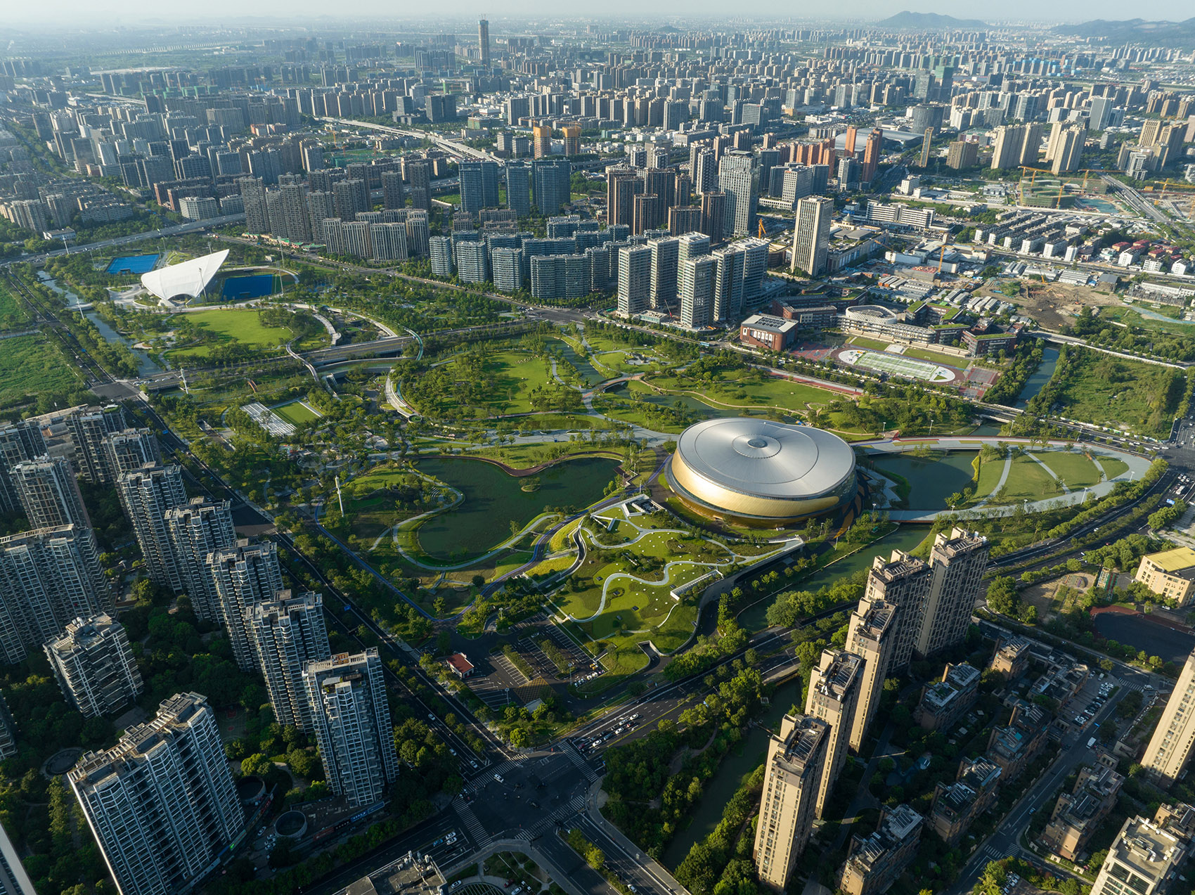 Asian Games Masterplan by Archi-Tectonics + !Melk - 谷德设计网