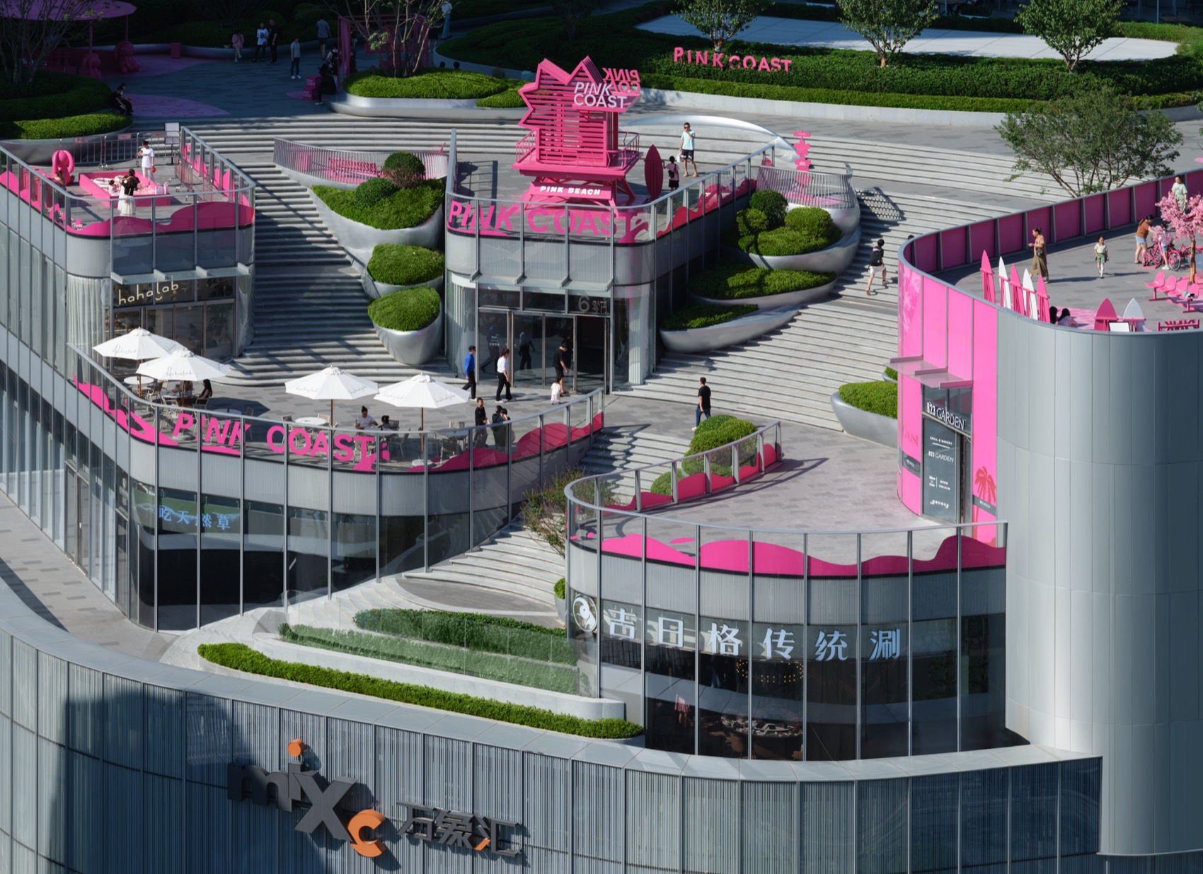 Dalian MIXC Landscape Design by PERCENT LANDSCAPE DESIGN STUDIO - 谷德设计网