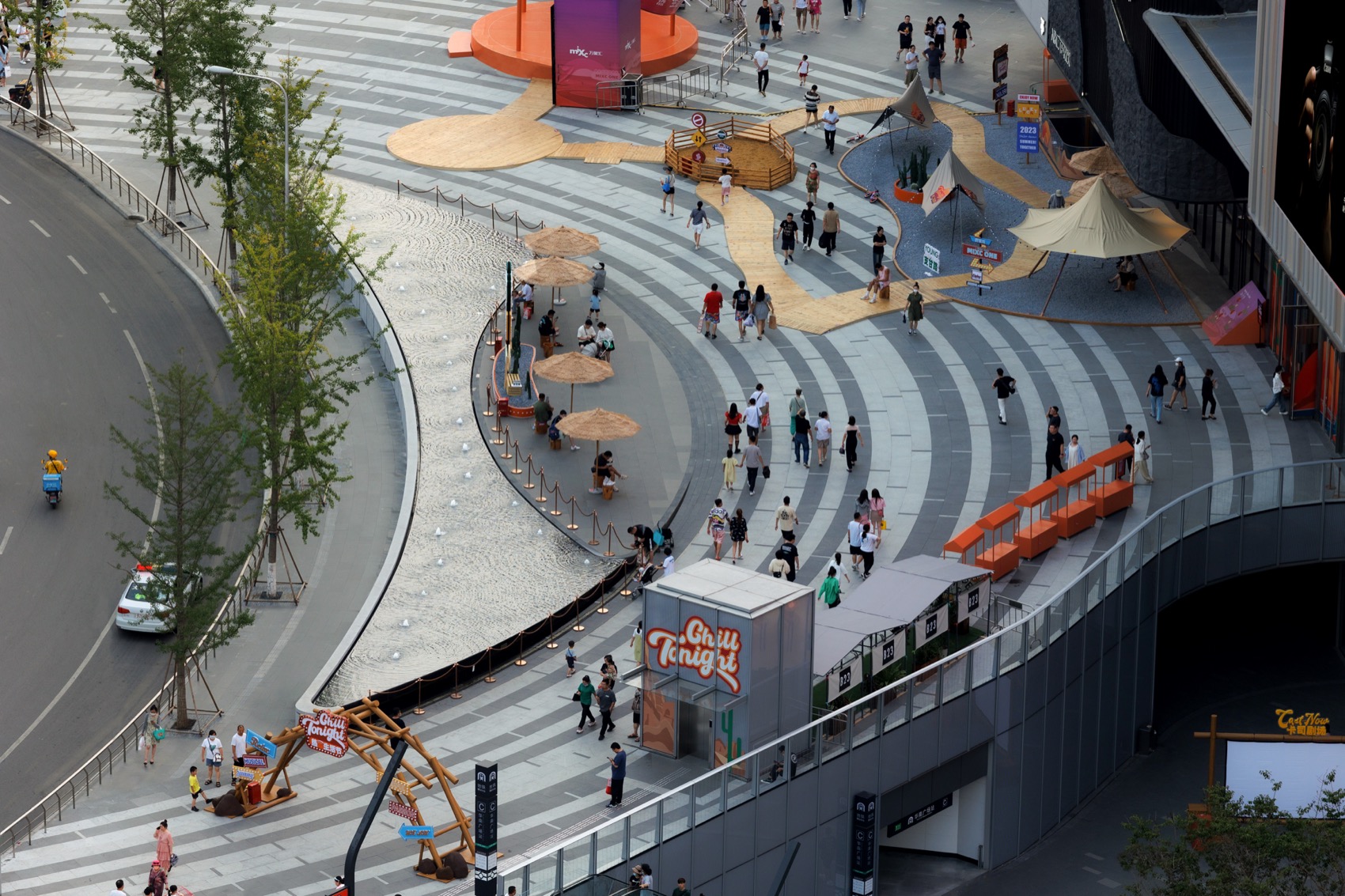 Dalian MIXC Landscape Design by PERCENT LANDSCAPE DESIGN STUDIO - 谷德设计网