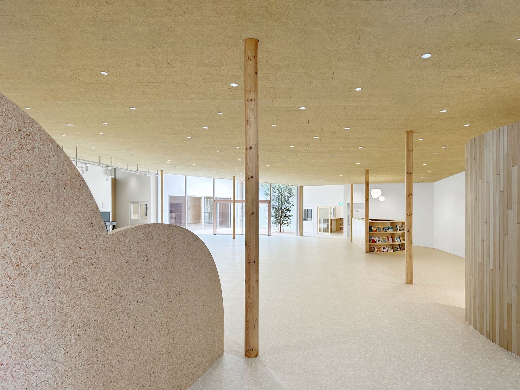 Children’s Forest – Takane-no-Mori Nursery School by Takashige ...