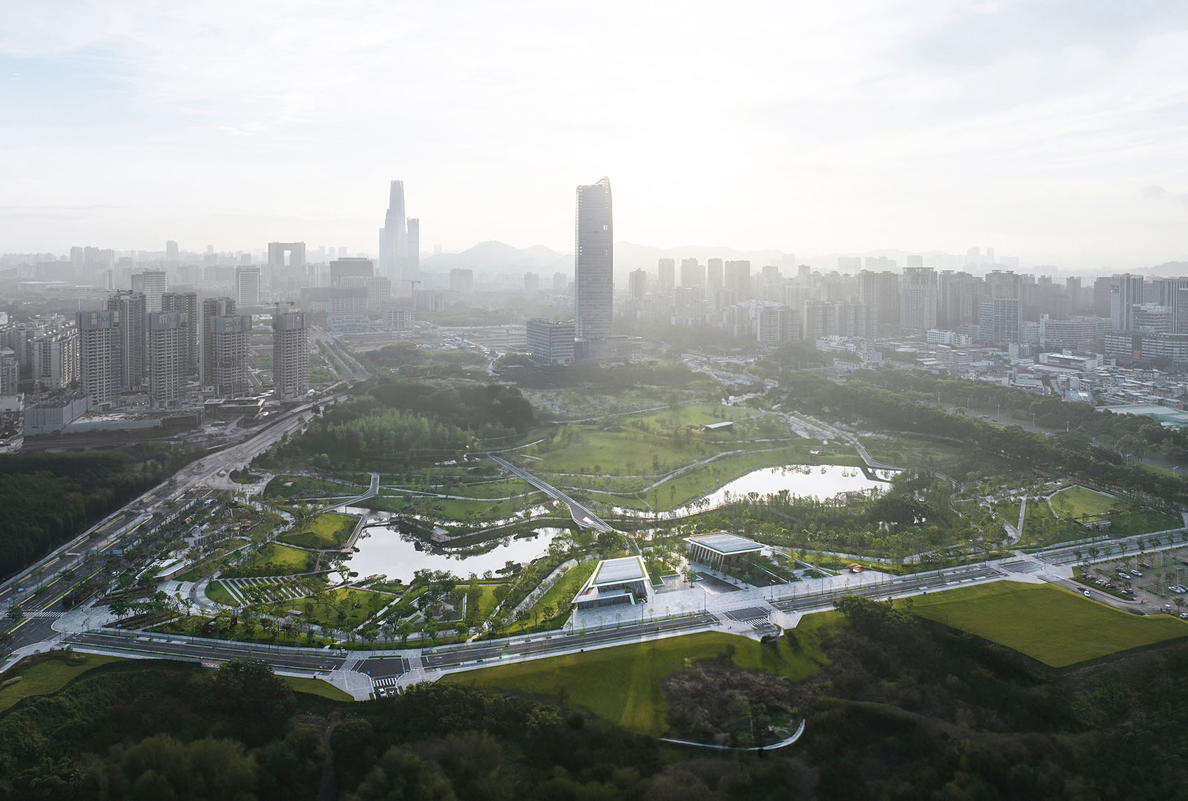Dongguan Central Park by Shing & Partners Design Group - 谷德设计网