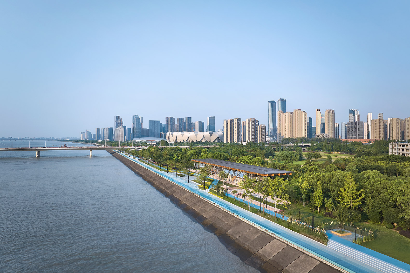 Hangzhou Riverfront Public Space·the Changting Station by Original ...