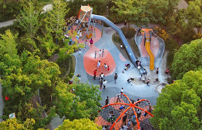 Shanghai Zhongxing Park by Ager Group Inc. + - 谷德设计网