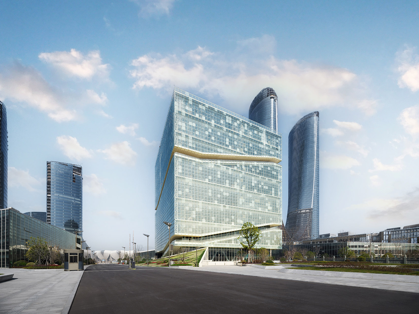 Hangzhou Olympic and International Expo Center Sports Complex Training ...