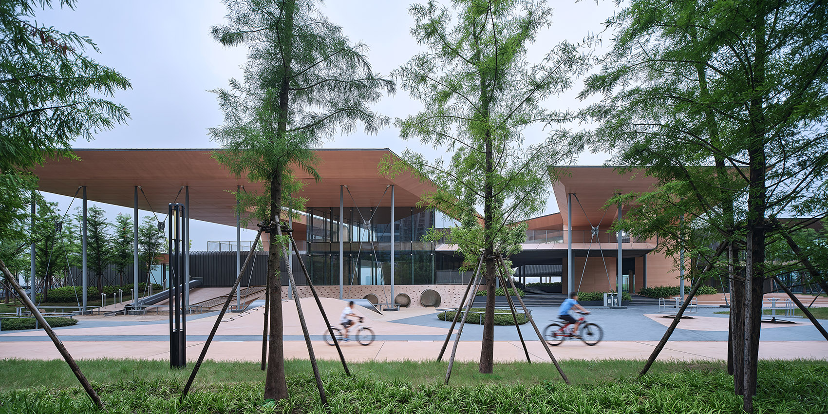 Hangzhou Riverfront Public Space·the Fengyuan Station by Original ...