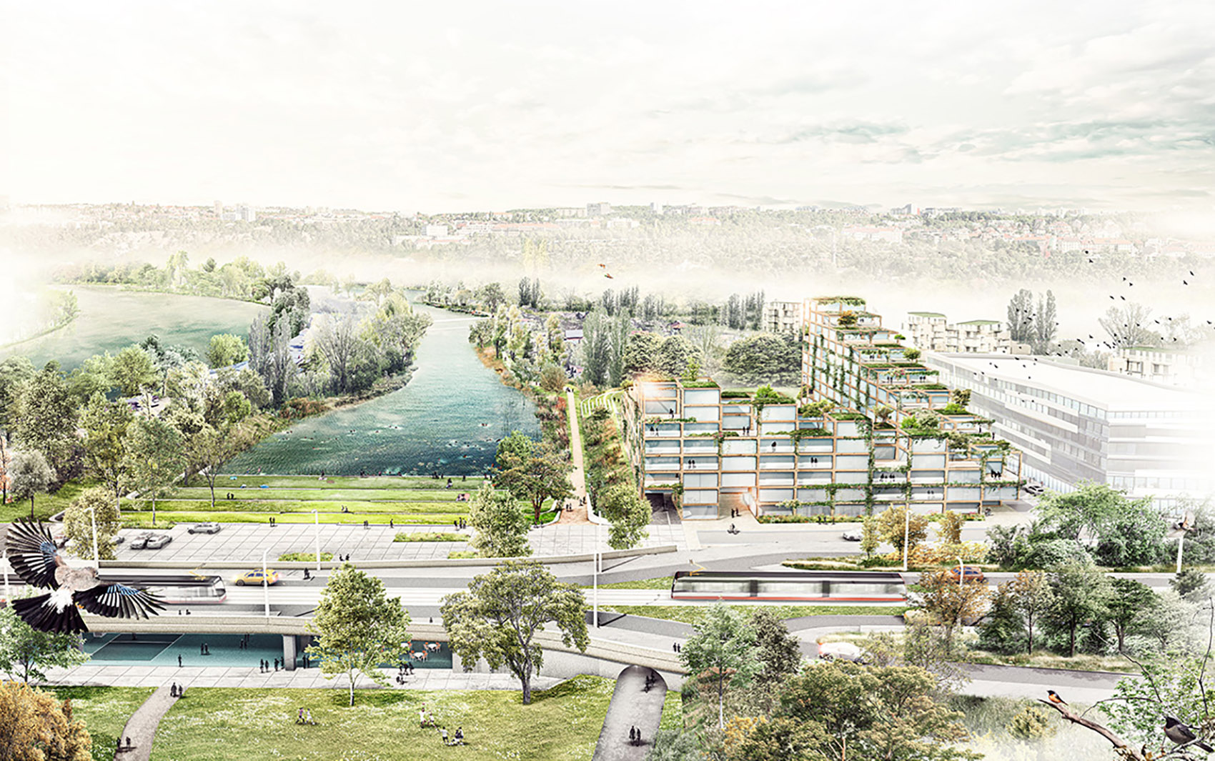 First Climate Park In Prague, Czech Republic by OMGEVING - 谷德设计网