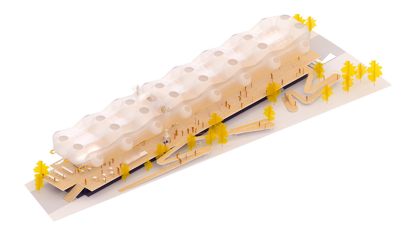 Spanish Pavilion at Expo Osaka by FRPO + selgascano - 谷德设计网