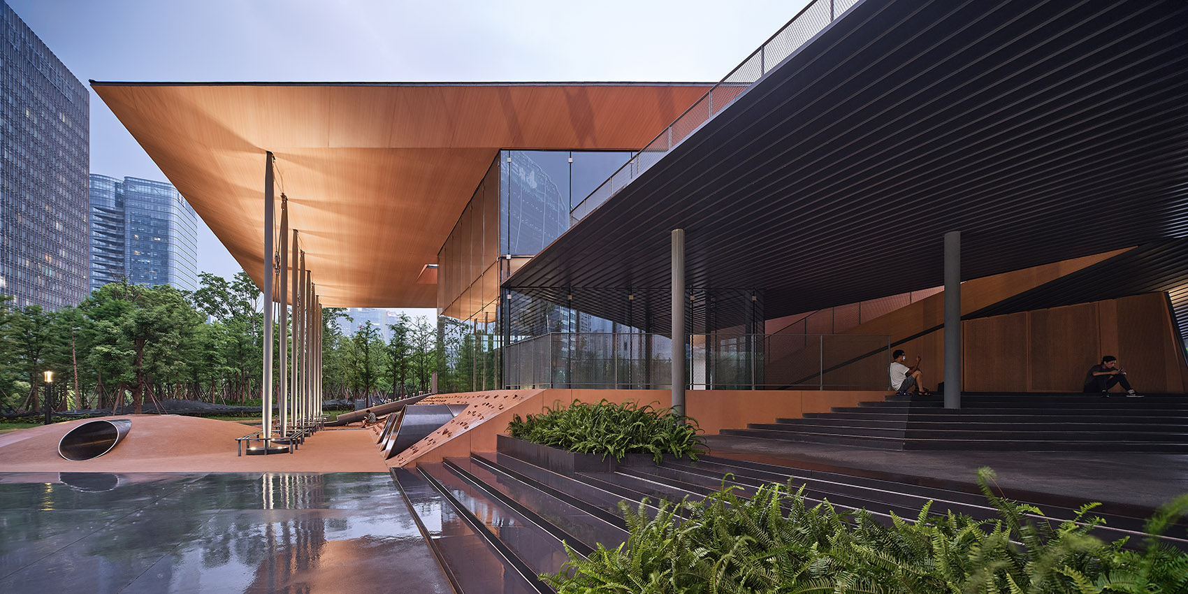 Hangzhou Riverfront Public Space·the Fengyuan Station by Original ...