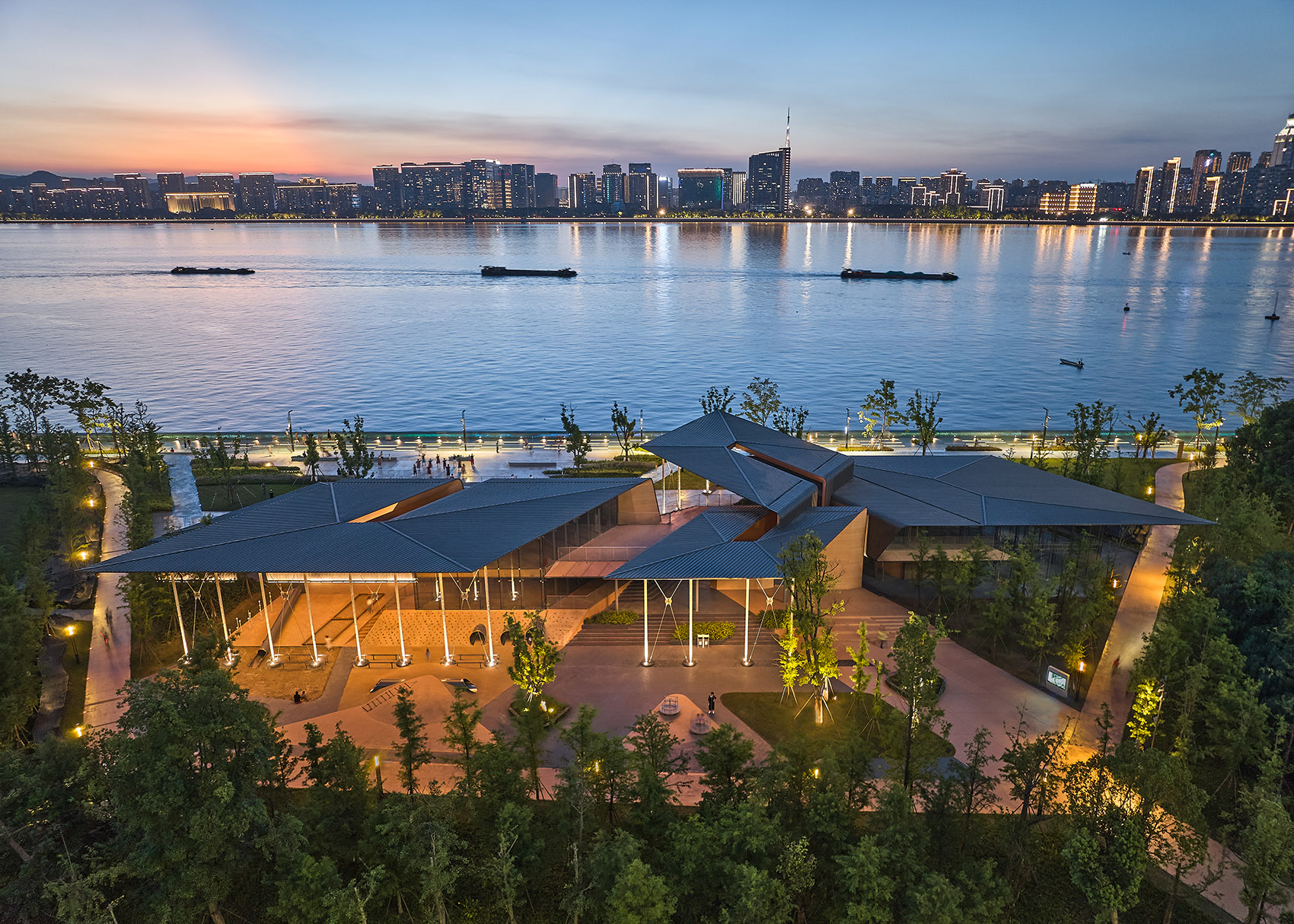 Hangzhou Riverfront Public Space·the Fengyuan Station by Original ...