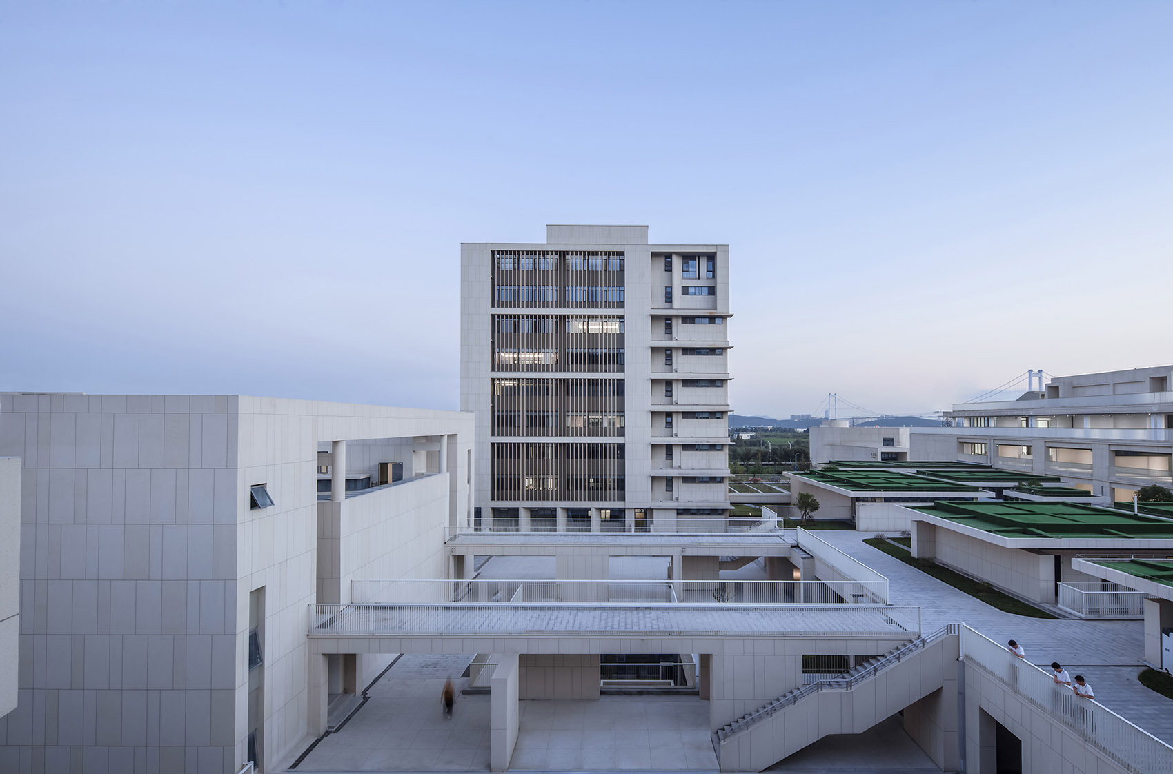 New campus of Jiangsu Jingjiang Senior High School by Rong Zhaohui ...