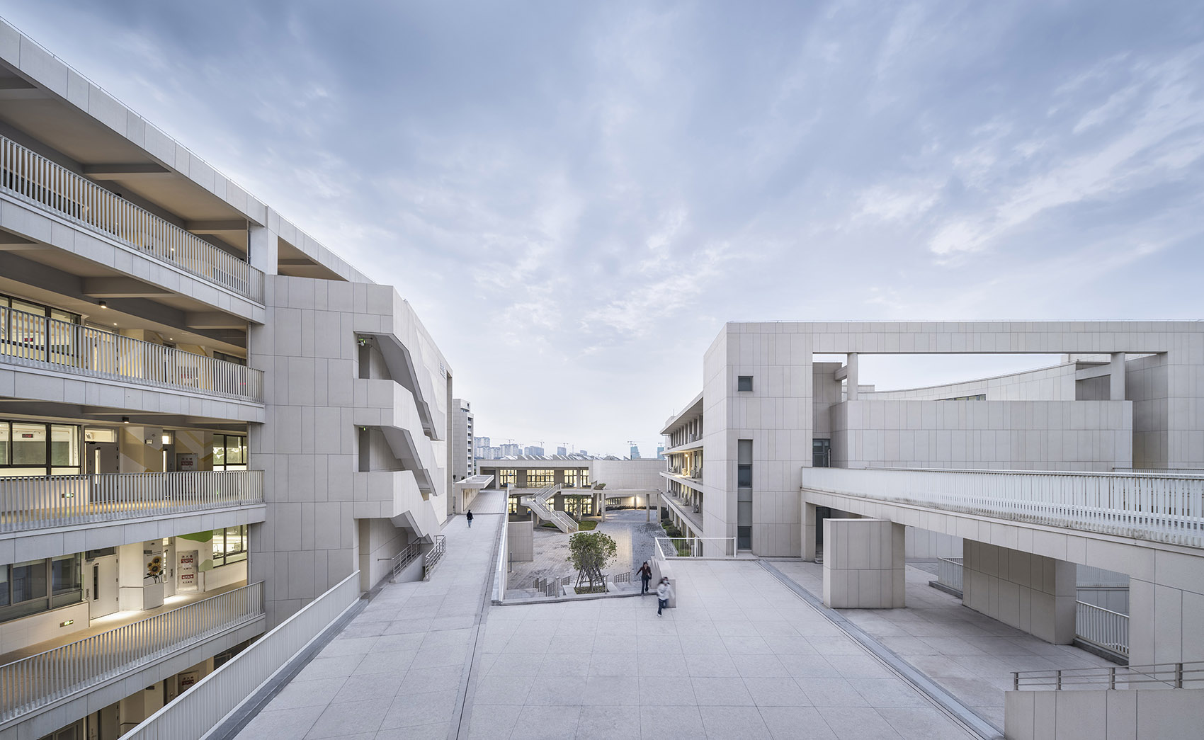 New campus of Jiangsu Jingjiang Senior High School by Rong Zhaohui ...