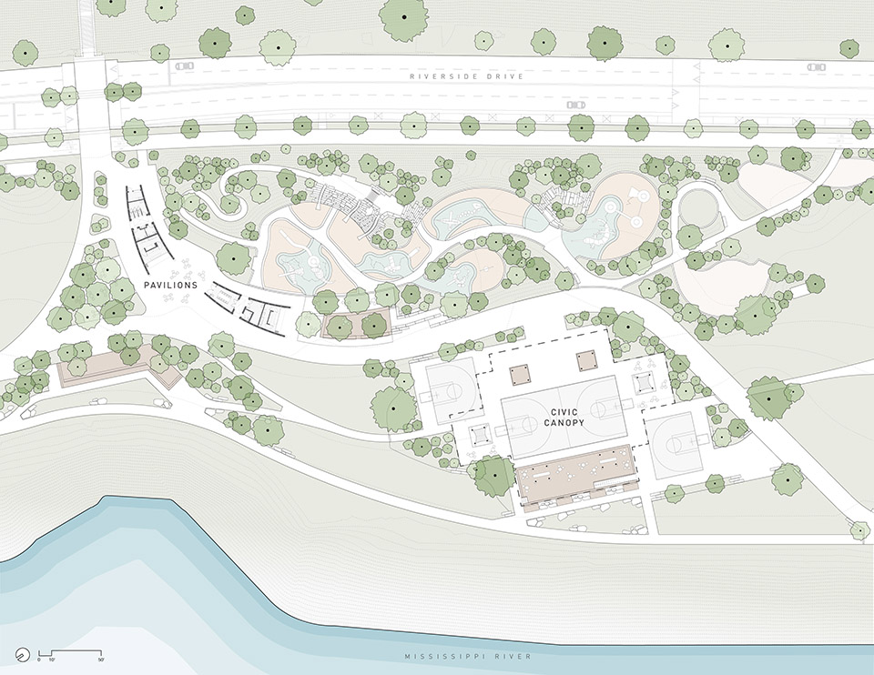 Tom Lee Park by Studio Gang + SCAPE - 谷德设计网 Tom Lee Park by Studio Gang + SCAPE - 谷德设计网