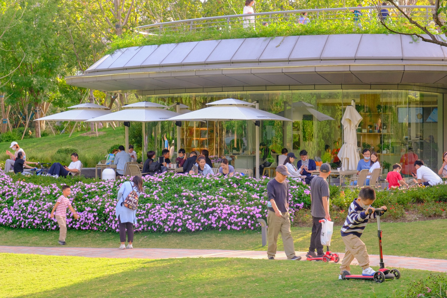 Shanghai Zhongxing Park by Ager Group Inc. + - 谷德设计网