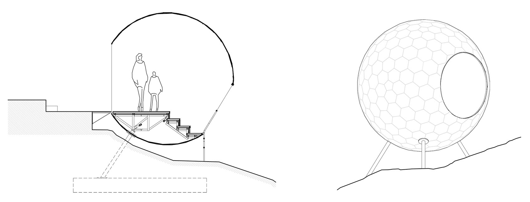Vårbergstoppen Playground Spheres by AndrénFogelström - 谷德设计网