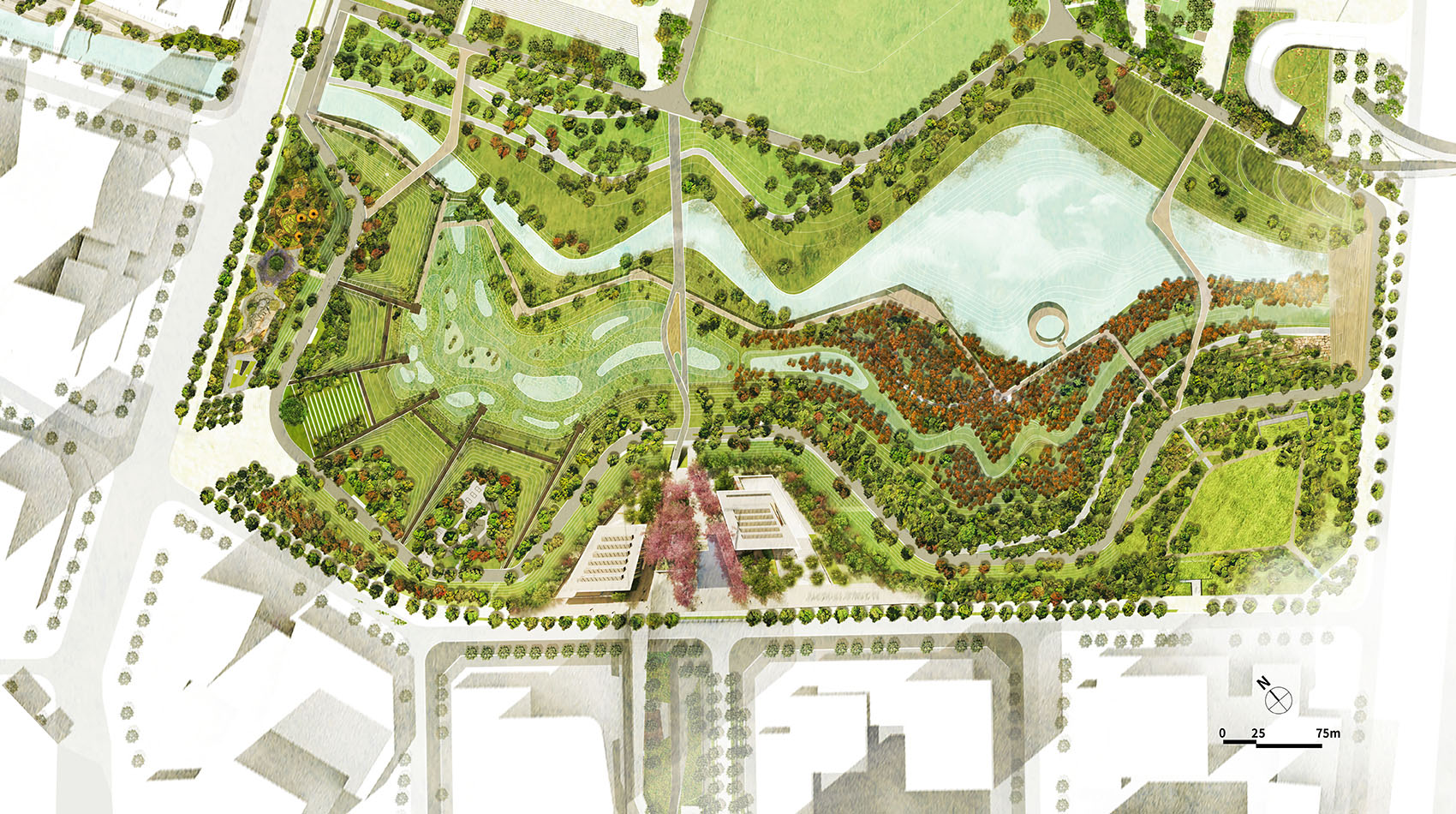 Dongguan Central Park by Shing & Partners Design Group - 谷德设计网