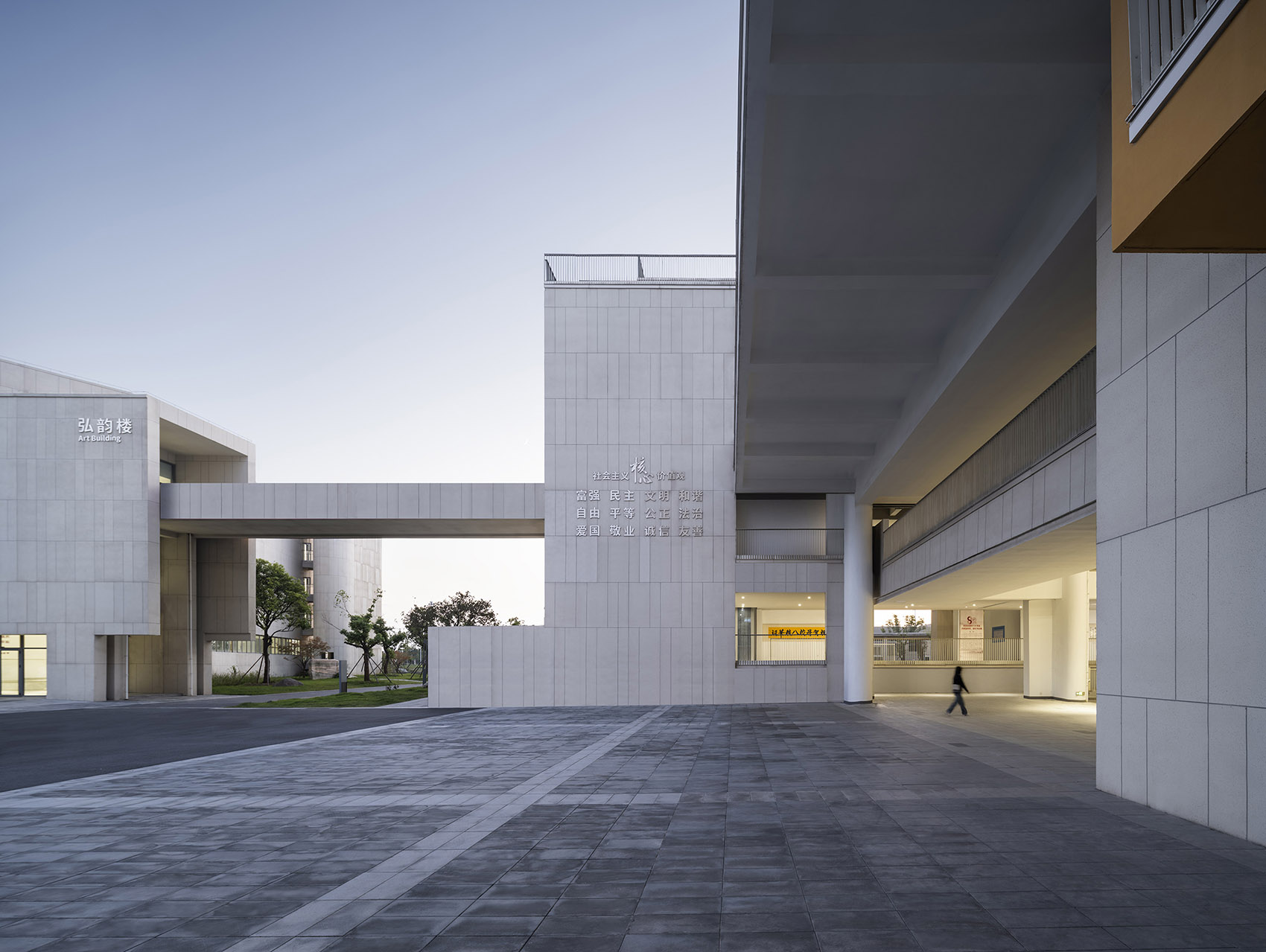 New campus of Jiangsu Jingjiang Senior High School by Rong Zhaohui ...