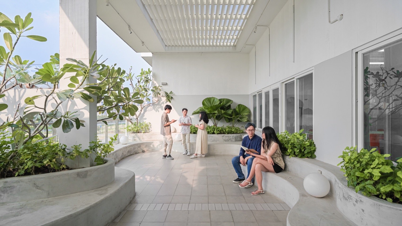 灵感枢纽2号 – 混合办公空间，越南 / DQV.Architects - 谷德设计网