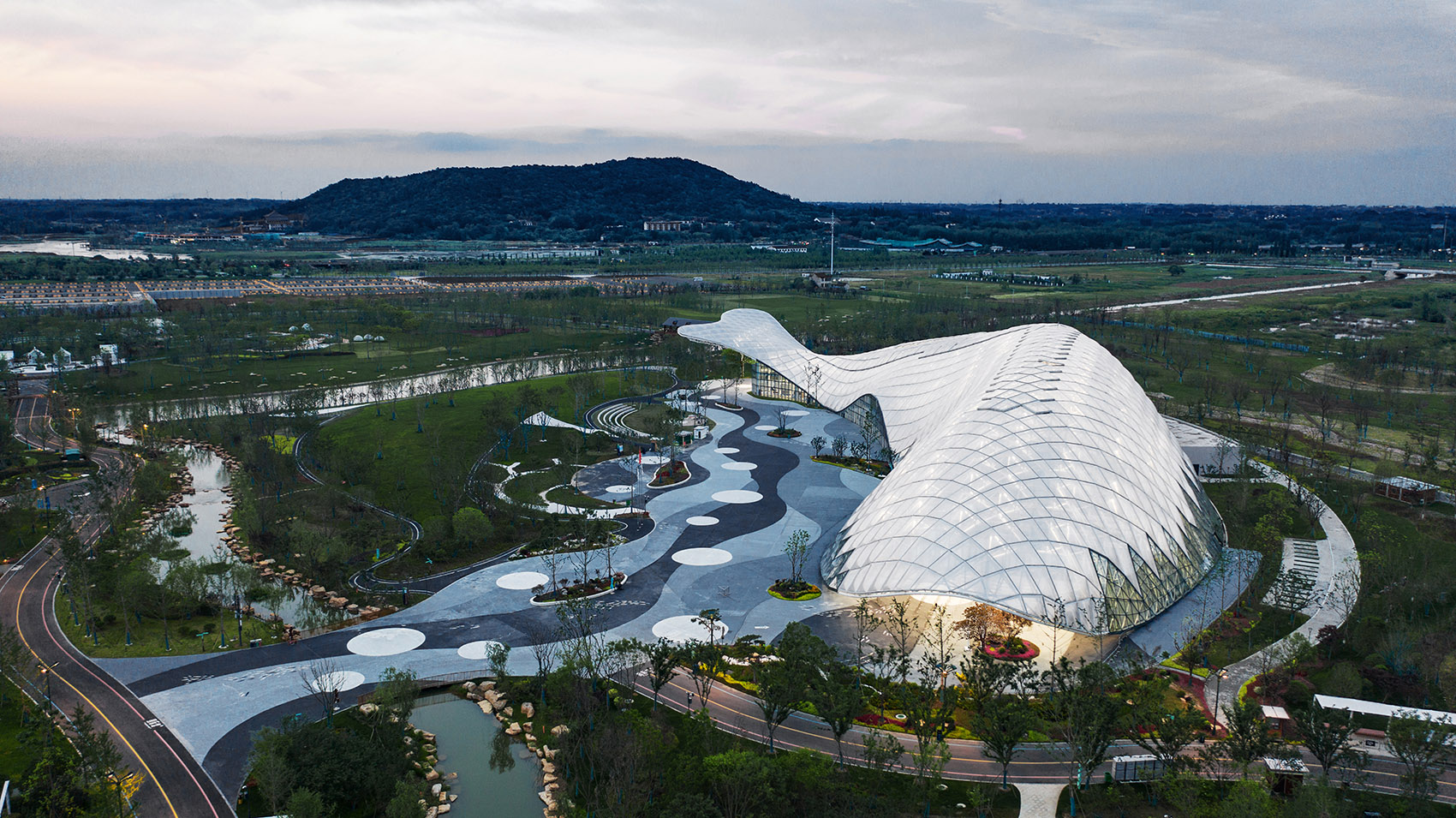 International Pavilion of Yangzhou World Horticultural Expo by Nanjing ...