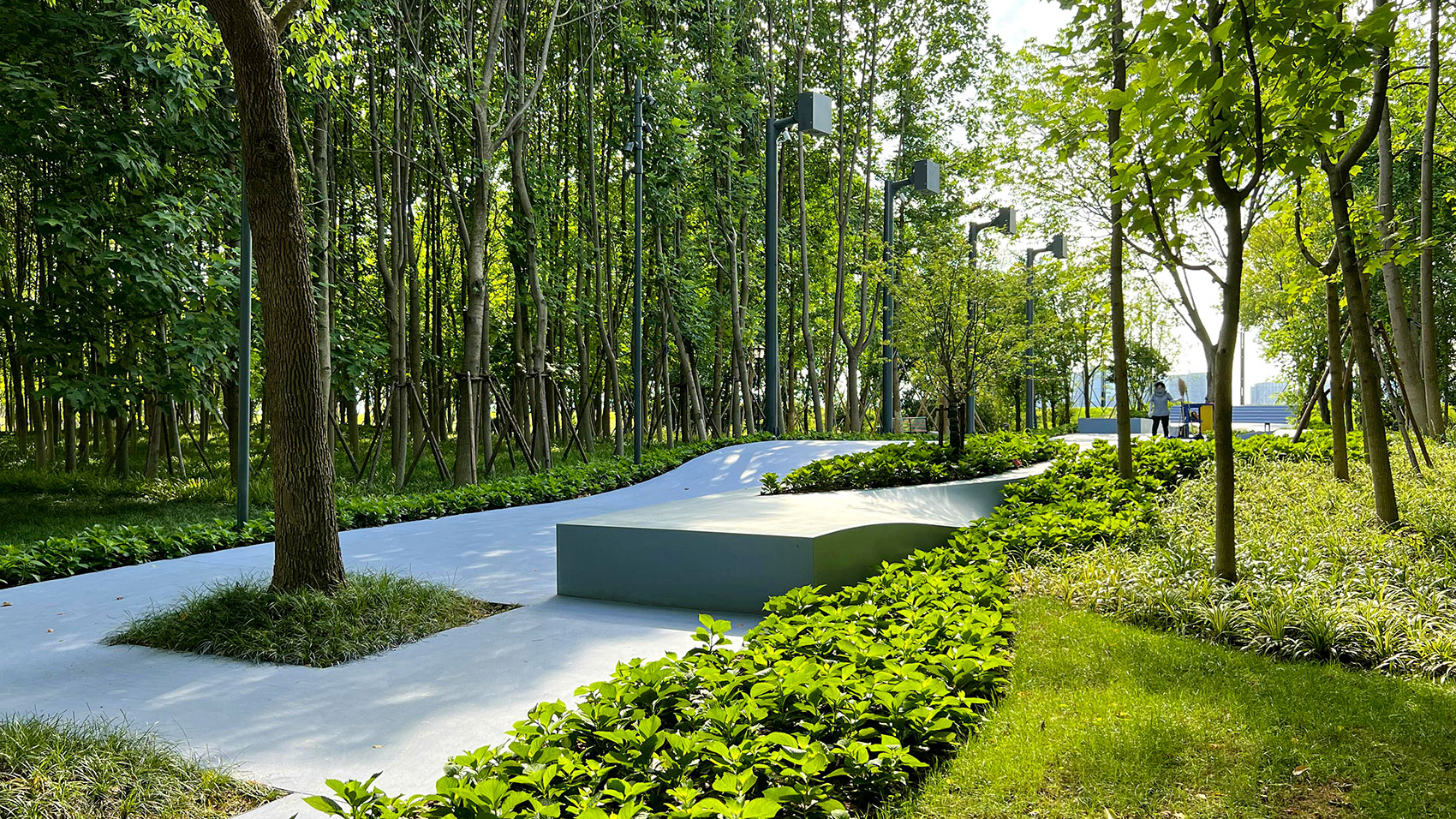 Hangzhou Riverfront Public Space·Sanqiao Asian Games Park by Original ...