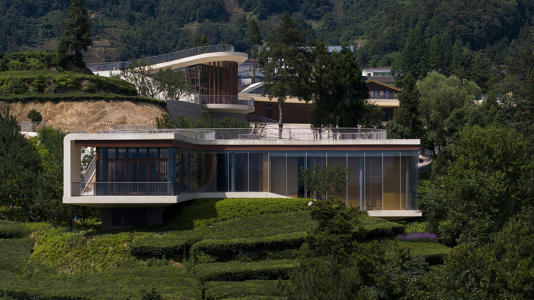 Sanxia Tea Town Exhibition Center by ARCHSTUDIO - 谷德设计网