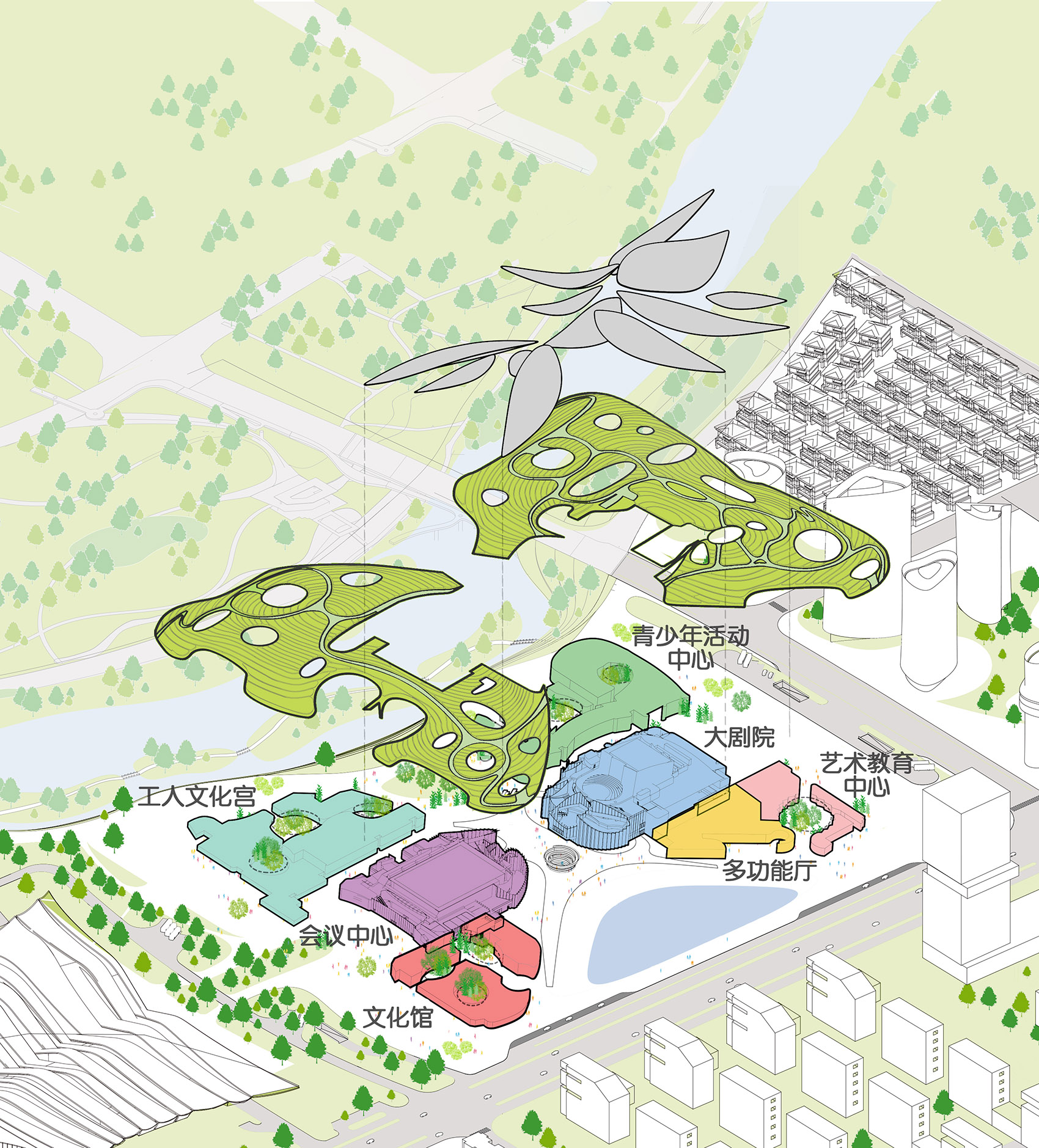 Anji Culture and Art Center by MAD - 谷德设计网