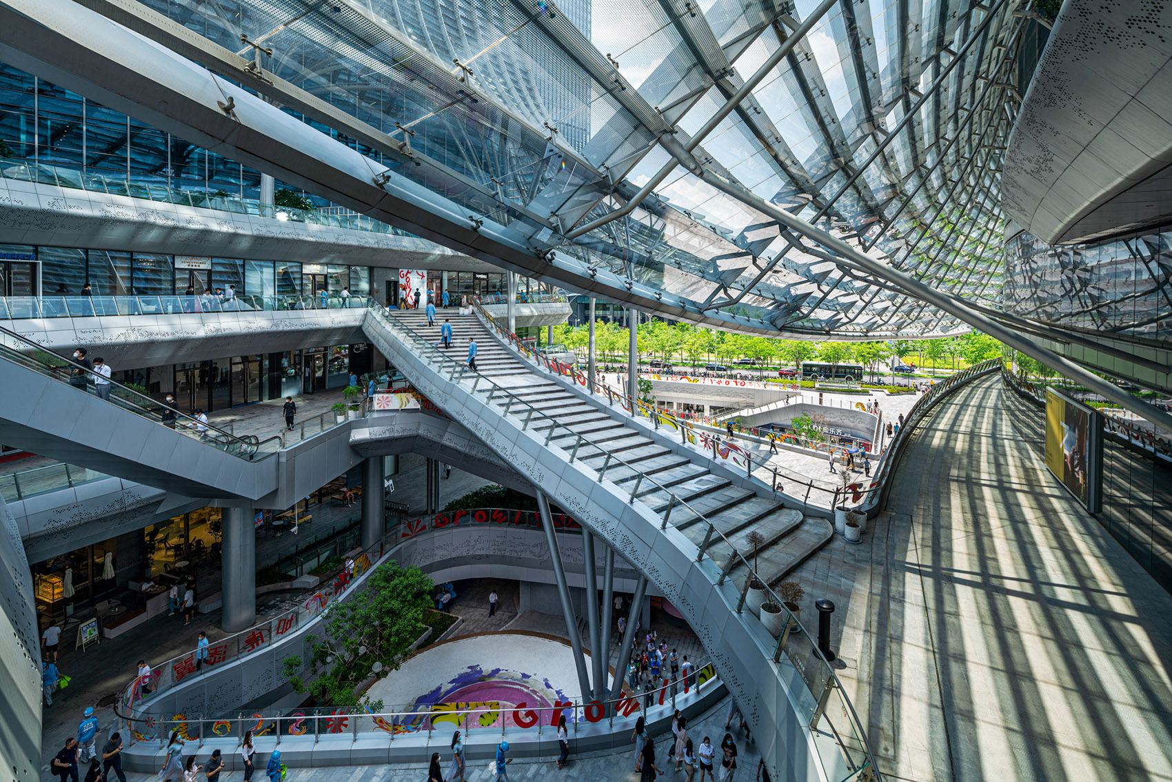Shanghai West Bund International AI Tower &Plaza by Nikken Sekkei Ltd ...