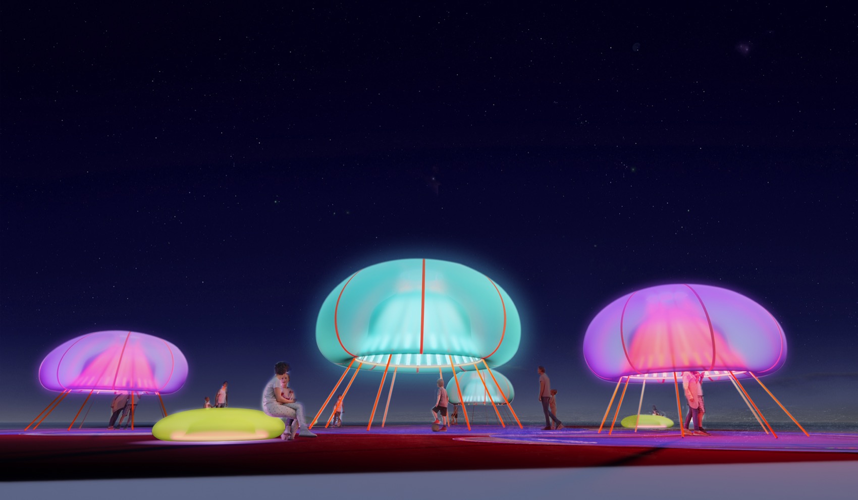 Public Art Installation “Floating Pavilion” by Daxing Jizi Design - 谷德设计网