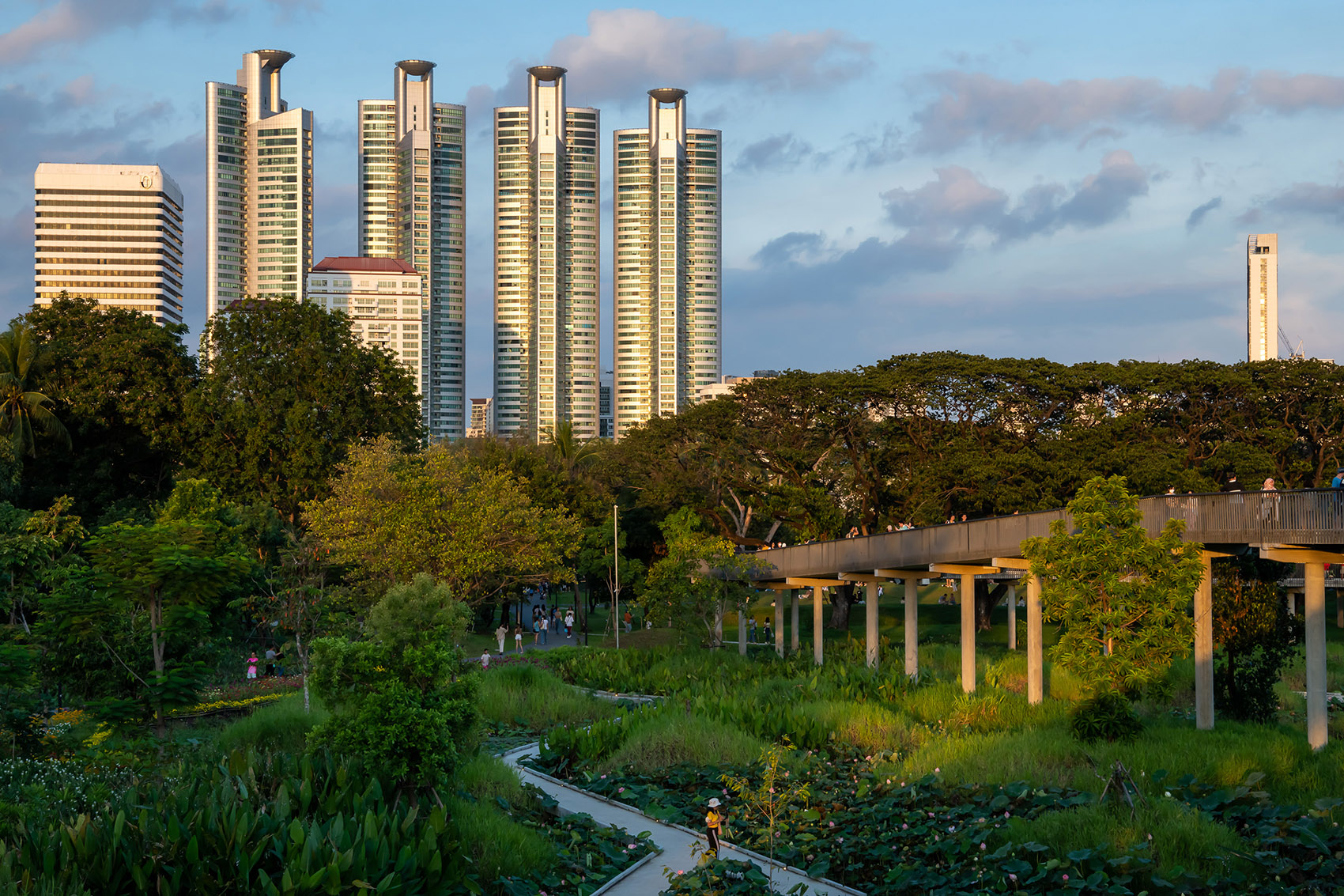 Benjakitti Forest Park by Turenscape (design consultant) / Arsomsilp ...