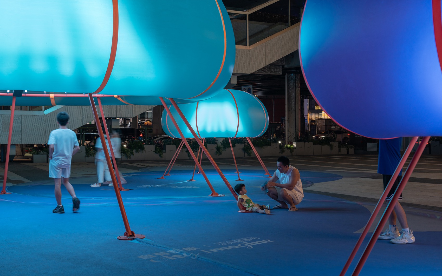 Public Art Installation “Floating Pavilion” by Daxing Jizi Design - 谷德设计网