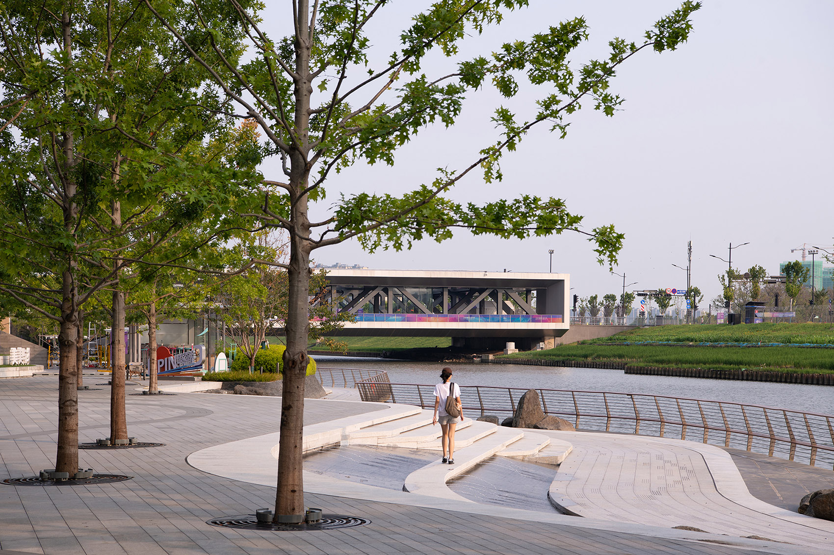 The waterfront of the Asian Games Village by Atelier Scale - 谷德设计网