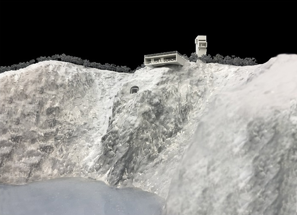 Cliff Café and Tower House by Trace Architecture Office (TAO) - 谷德设计网