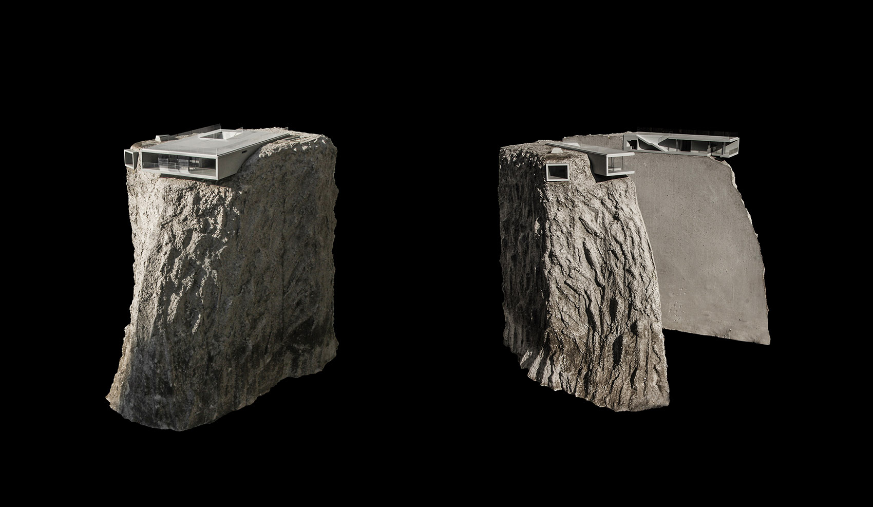 Cliff Café and Tower House by Trace Architecture Office (TAO) - 谷德设计网